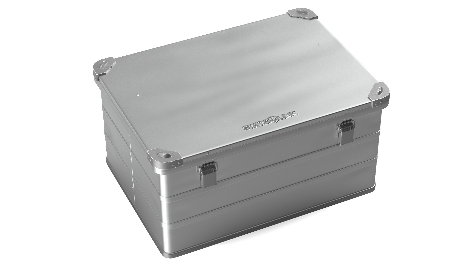 Aluminum Storage Box Swiss Link Large 3D - TurboSquid 2217981