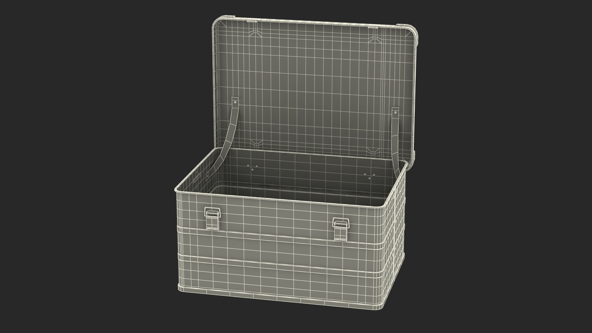 Aluminum Storage Box Swiss Link Large 3D - TurboSquid 2217981