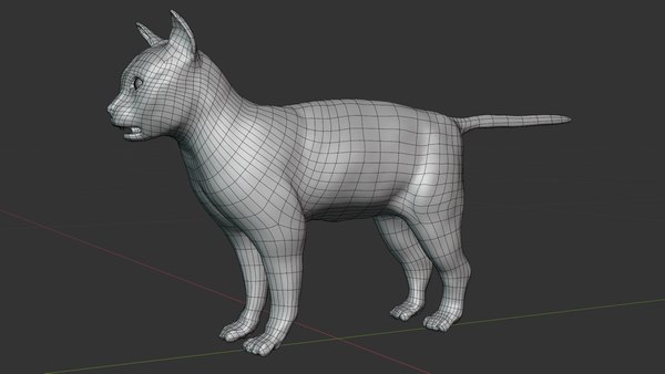 3D Cat - TurboSquid 1812105