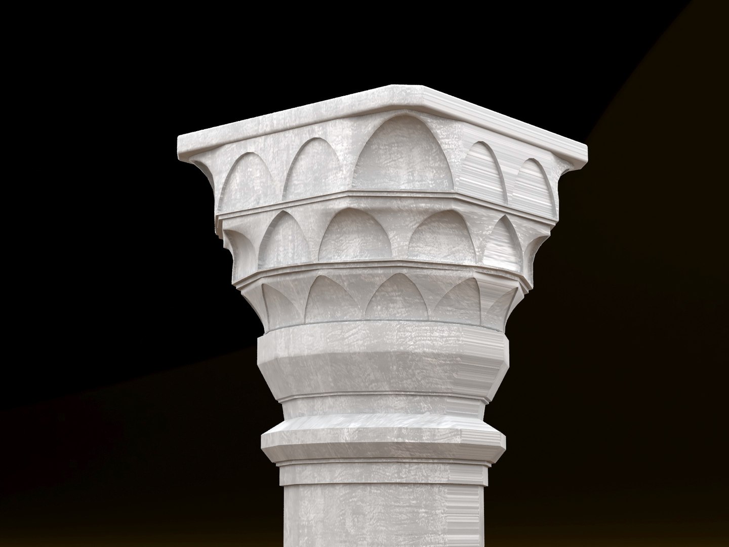 3D Ottoman Column - TurboSquid 1622367