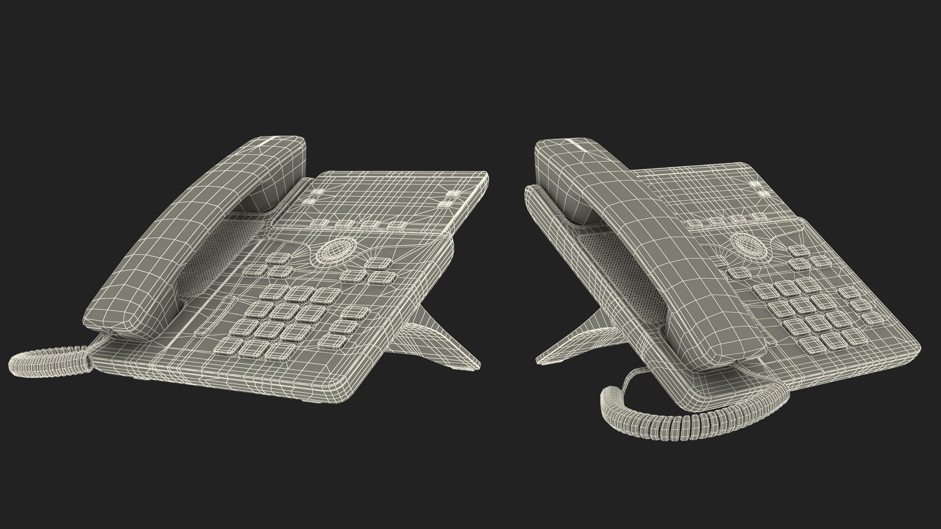 3D Model Modern Cisco Office Desk Phone - TurboSquid 2279351