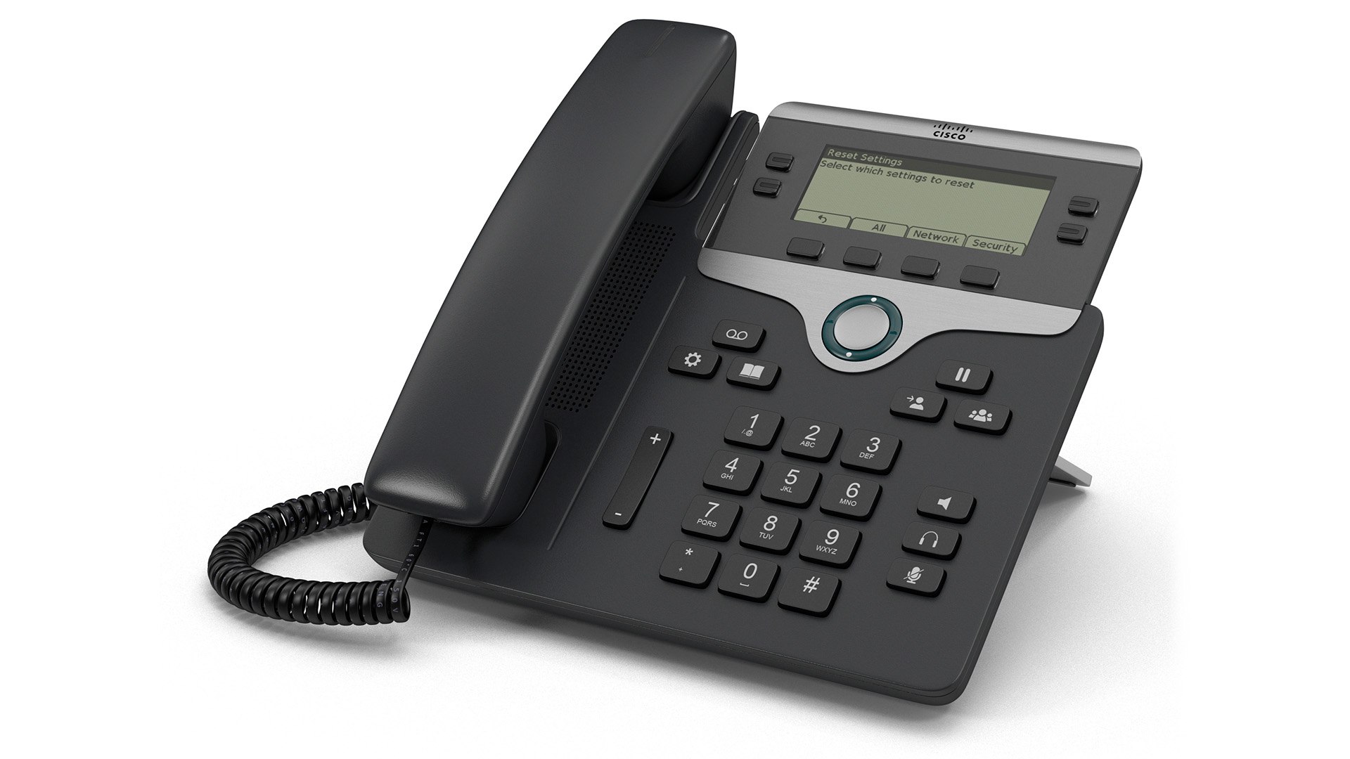 3D Model Modern Cisco Office Desk Phone - TurboSquid 2279351
