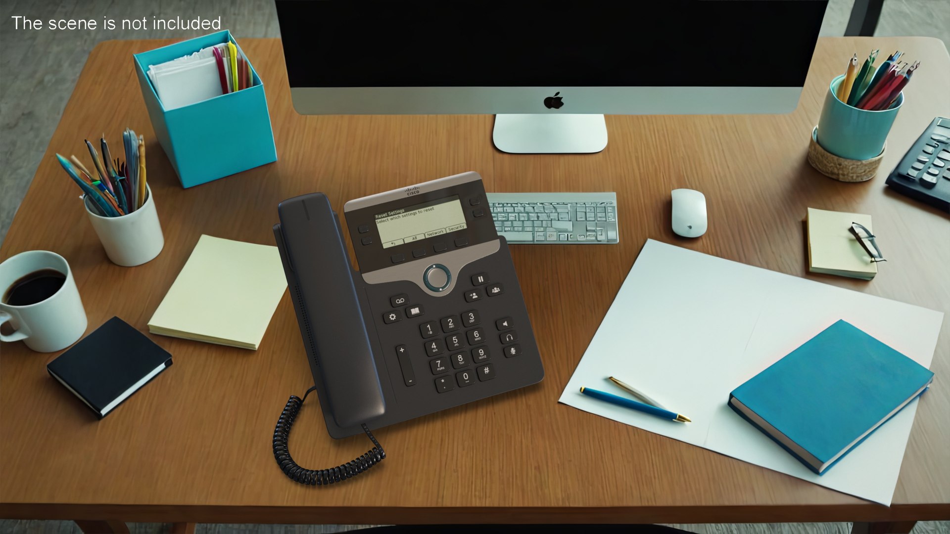 3D Model Modern Cisco Office Desk Phone - TurboSquid 2279351