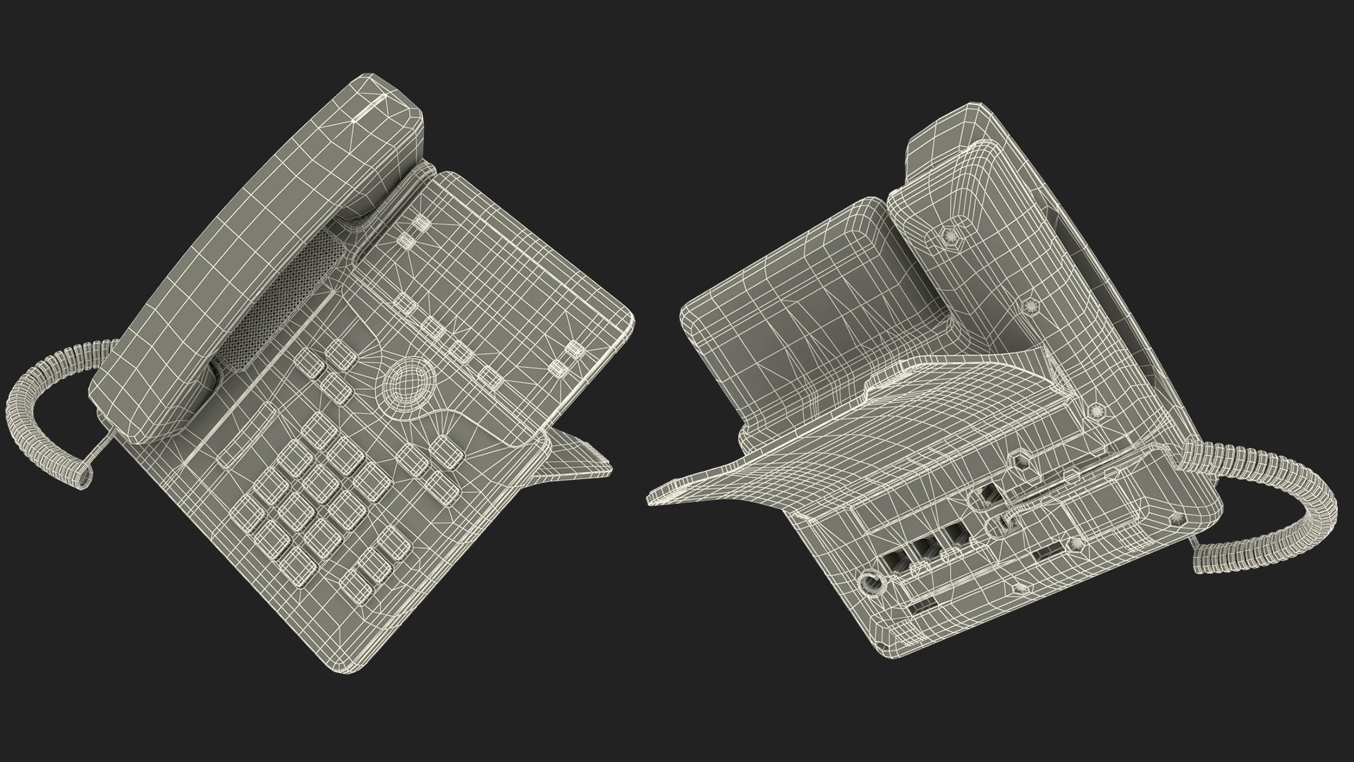 3D Model Modern Cisco Office Desk Phone - TurboSquid 2279351