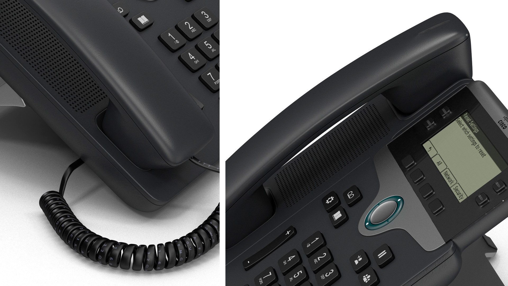 3D Model Modern Cisco Office Desk Phone - TurboSquid 2279351