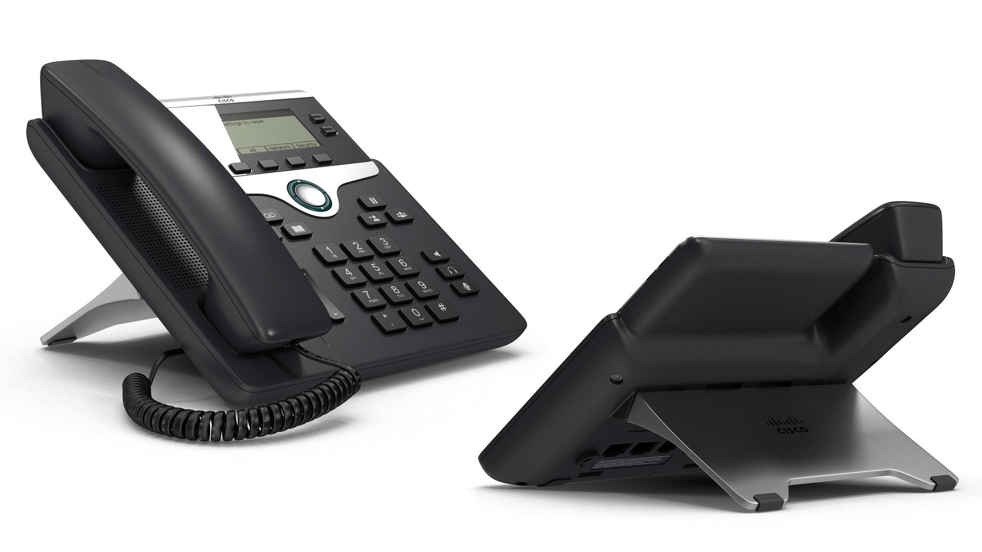 3D Model Modern Cisco Office Desk Phone - TurboSquid 2279351