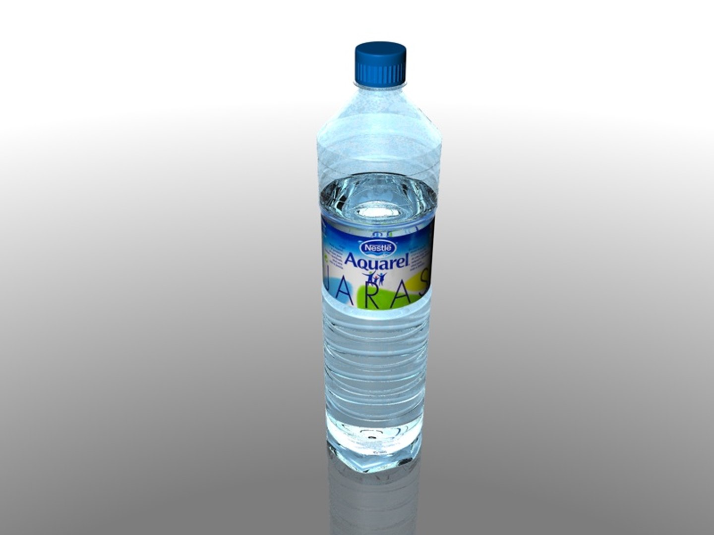 3d Water Bottle Model
