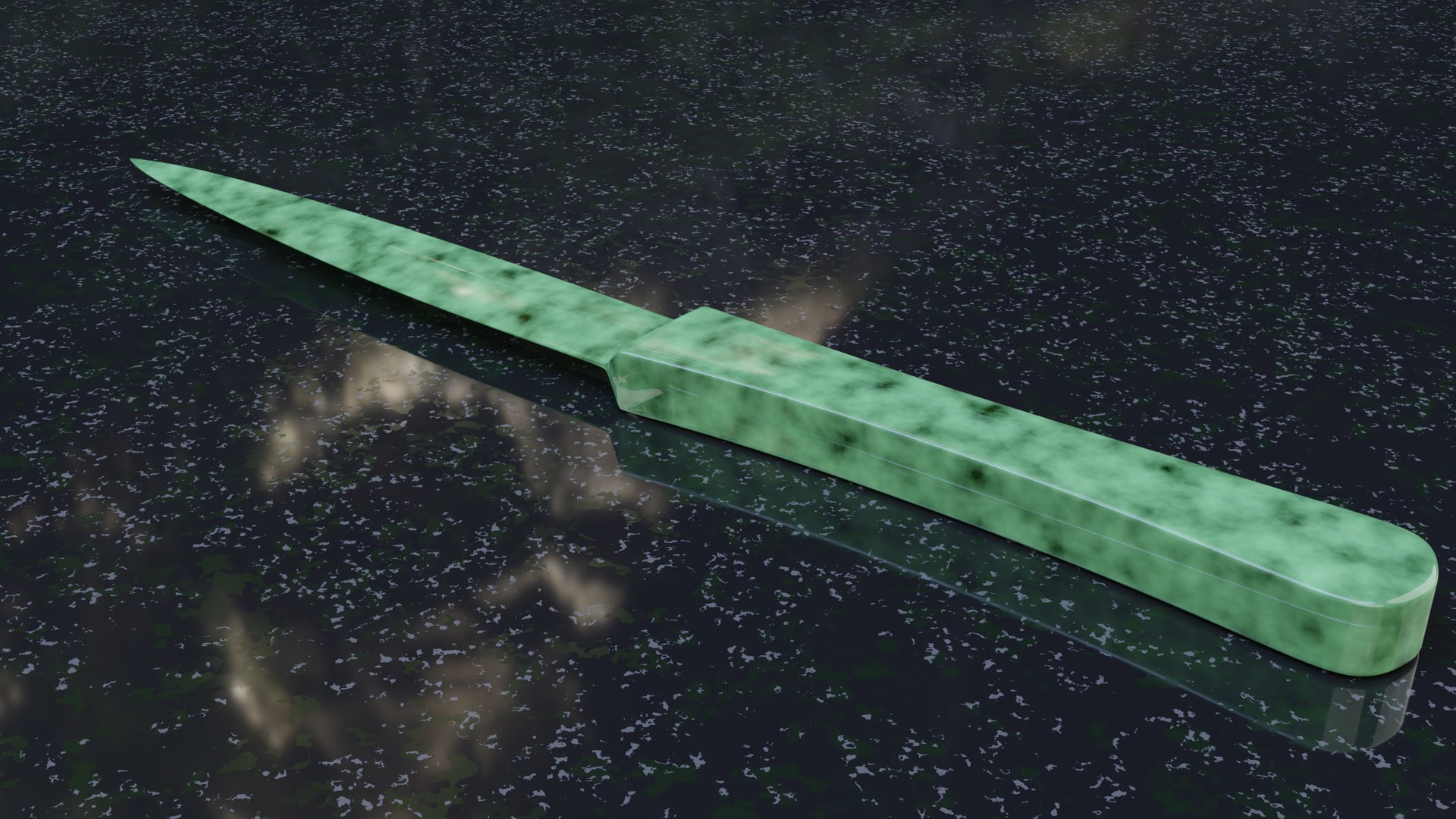 Nephrite Knife Model - TurboSquid 1964817