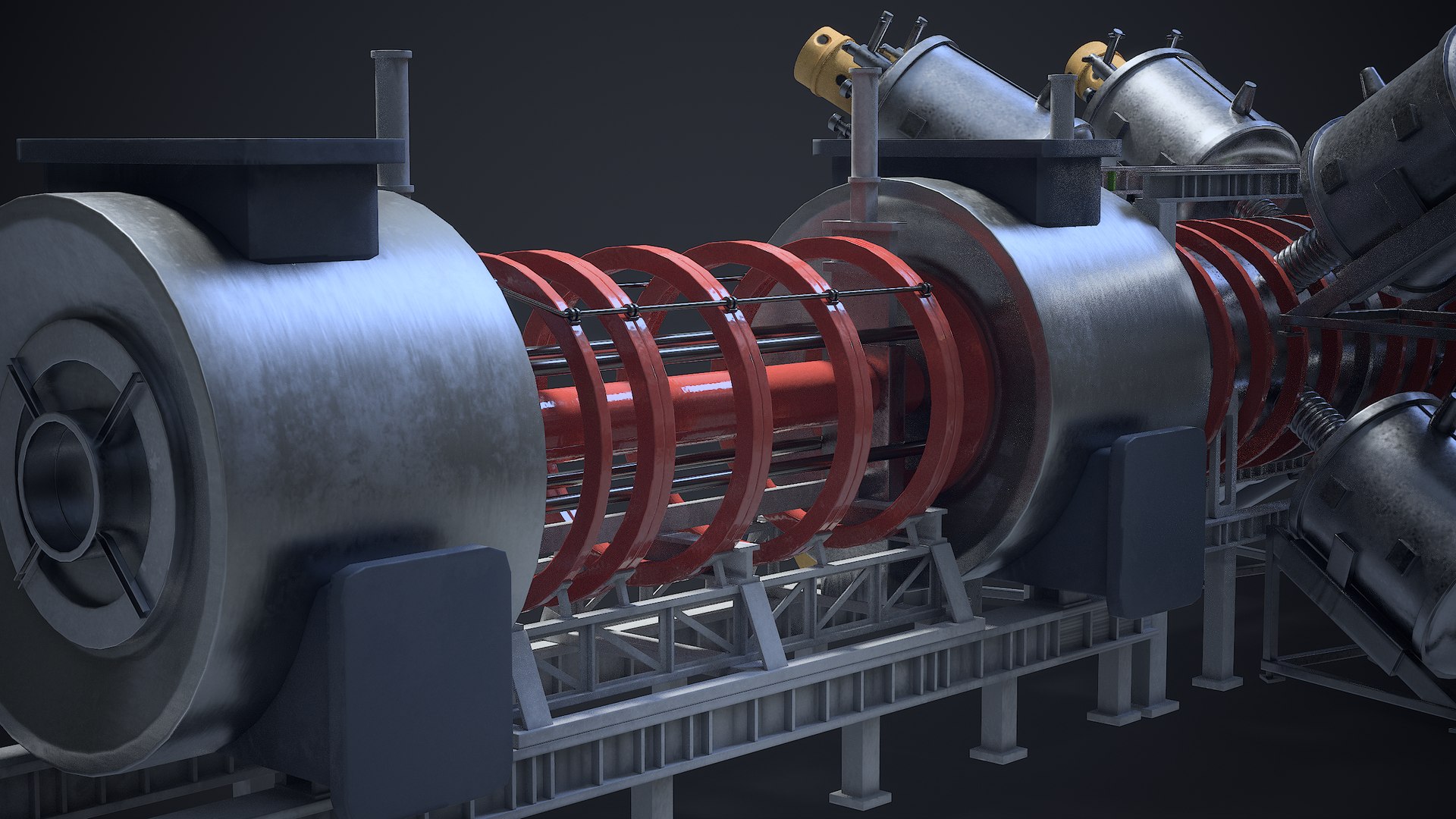 3D Thermonuclear Fusion Plant Reactor PBR - TurboSquid 1884311