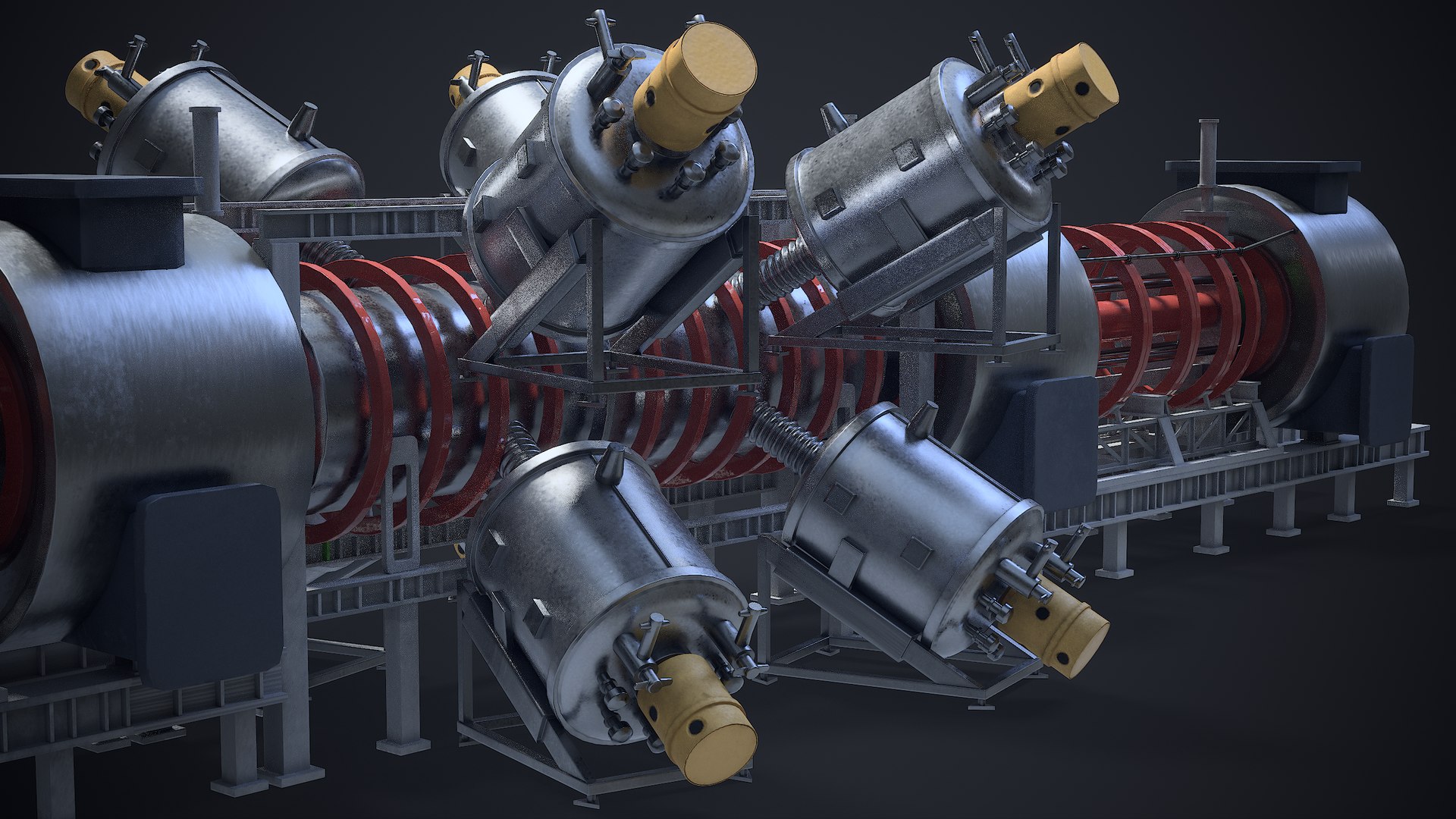 3D Thermonuclear Fusion Plant Reactor PBR - TurboSquid 1884311