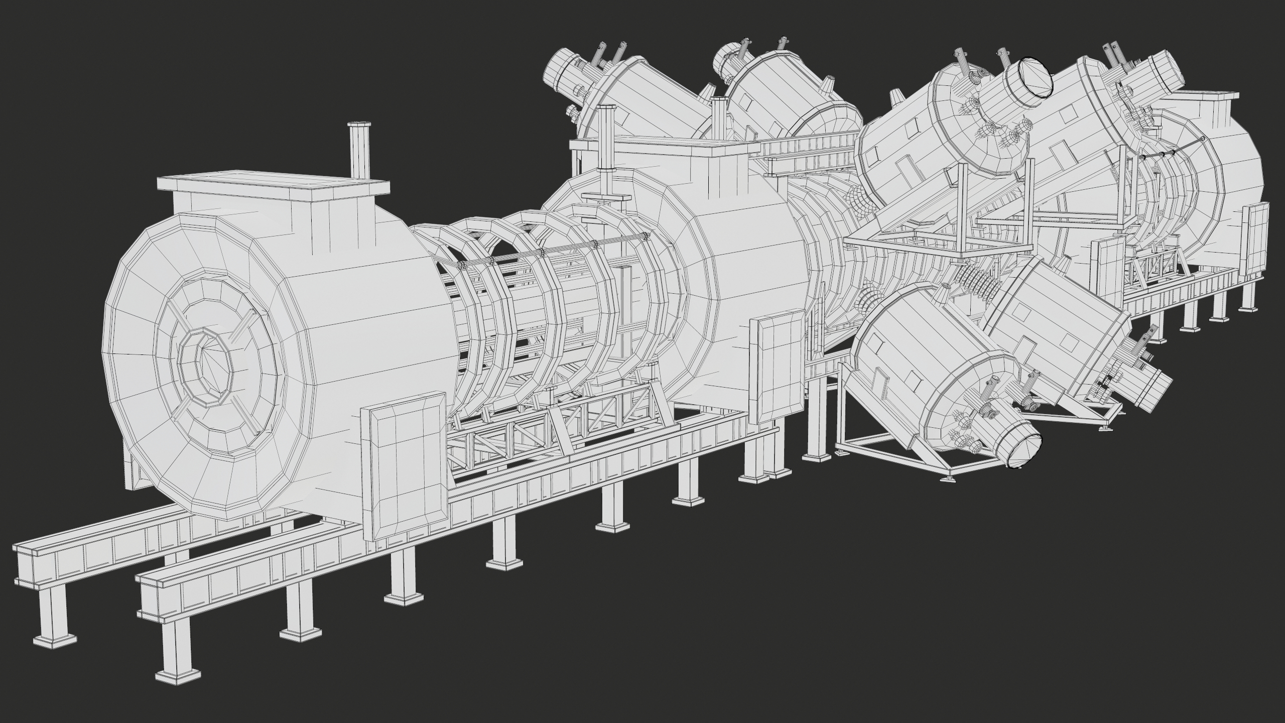 Reaktor für thermonukleare Fusionsanlage PBR 3D-Modell - TurboSquid 1884311