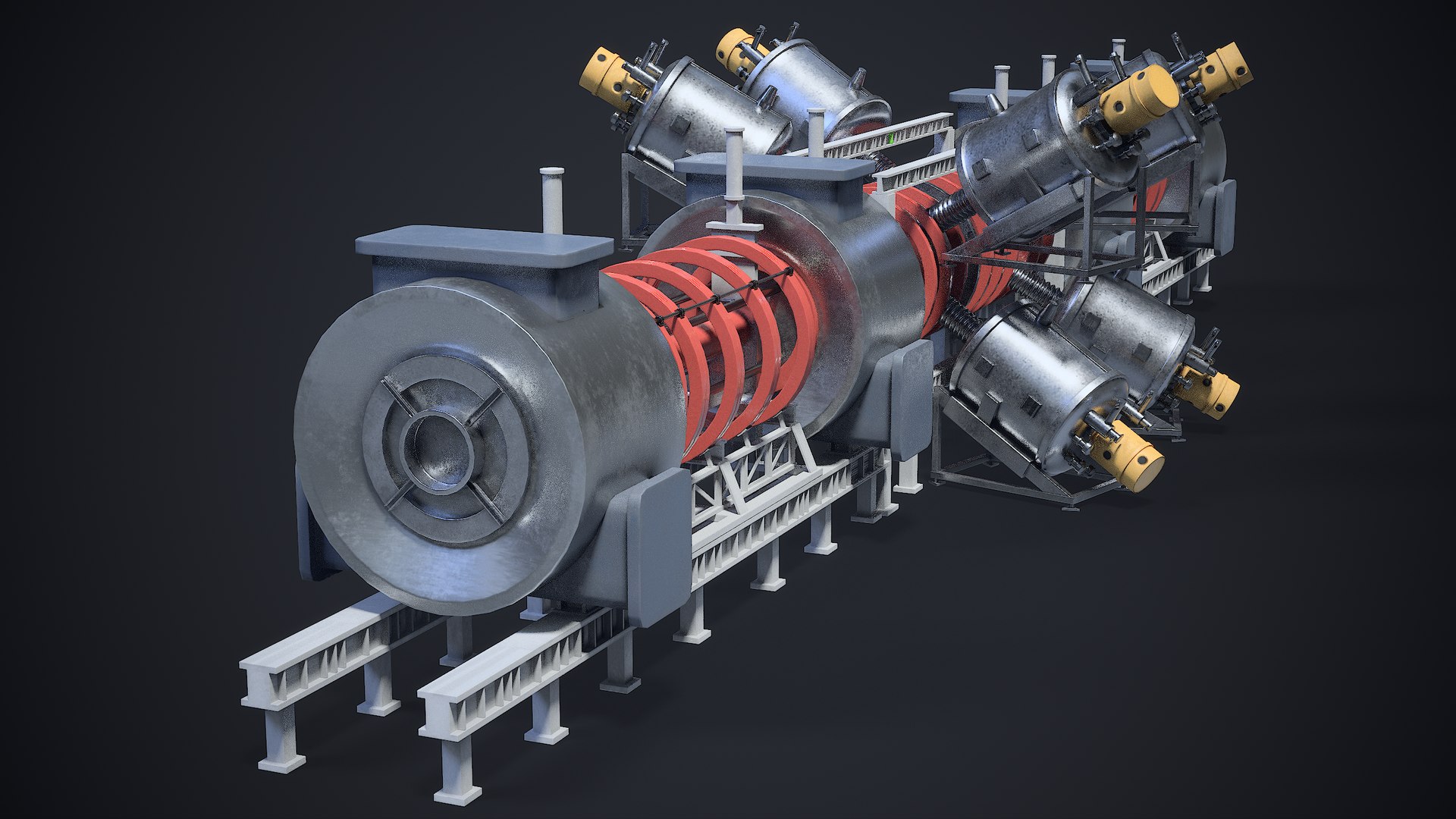 3D Thermonuclear Fusion Plant Reactor PBR - TurboSquid 1884311