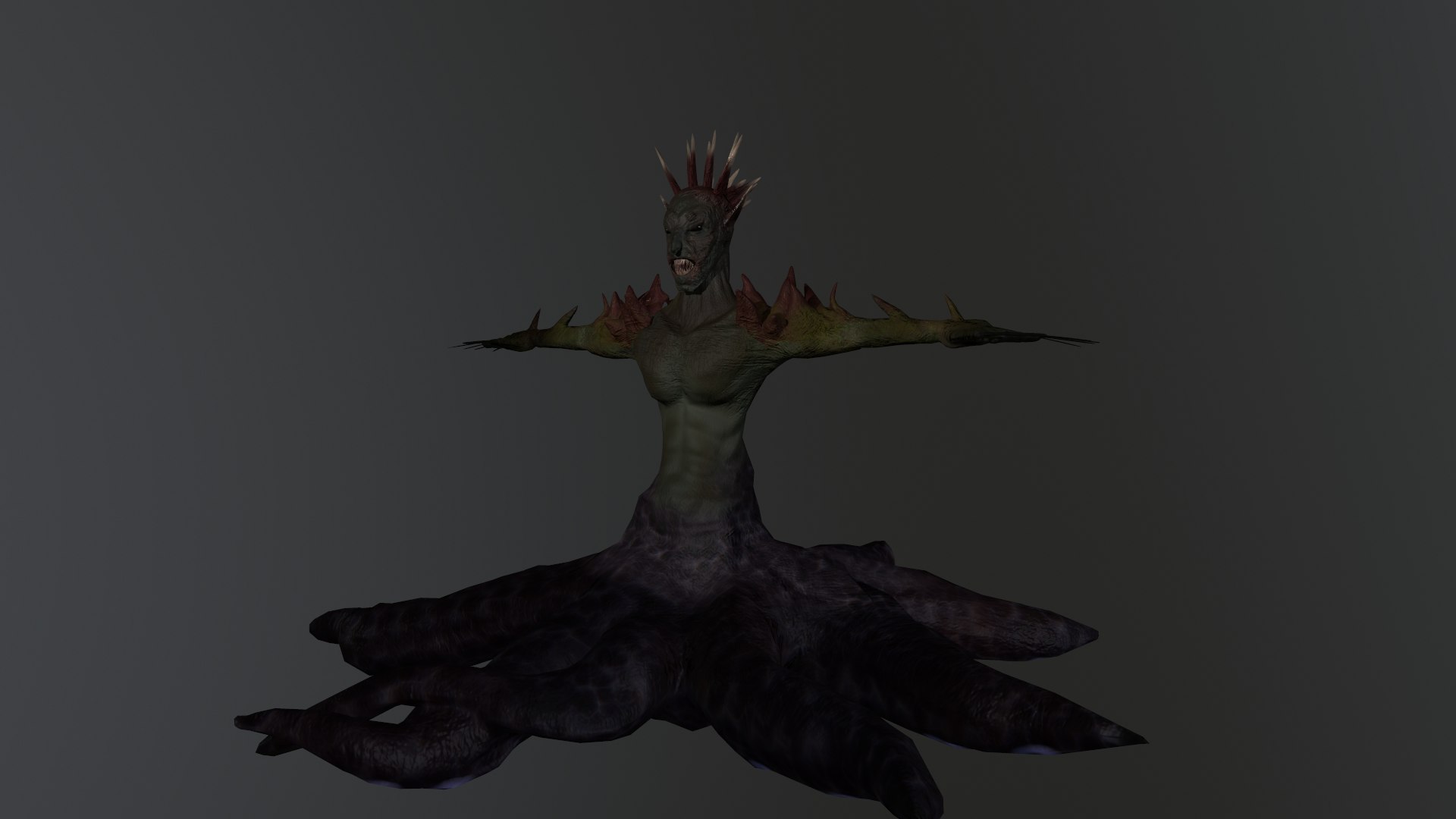 3D Monster Ship Model - TurboSquid 1591348