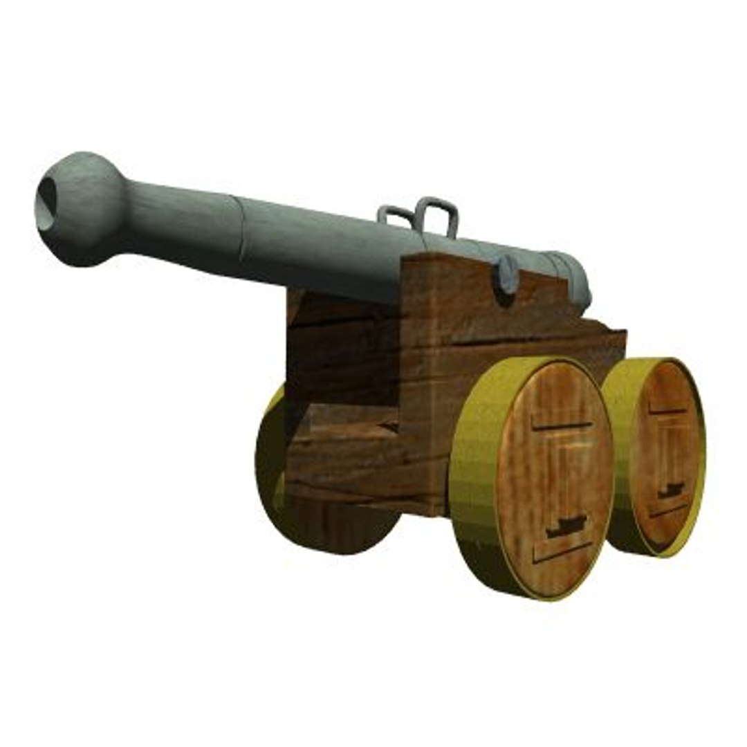 Medieval Catapults Cannon 3d 3ds