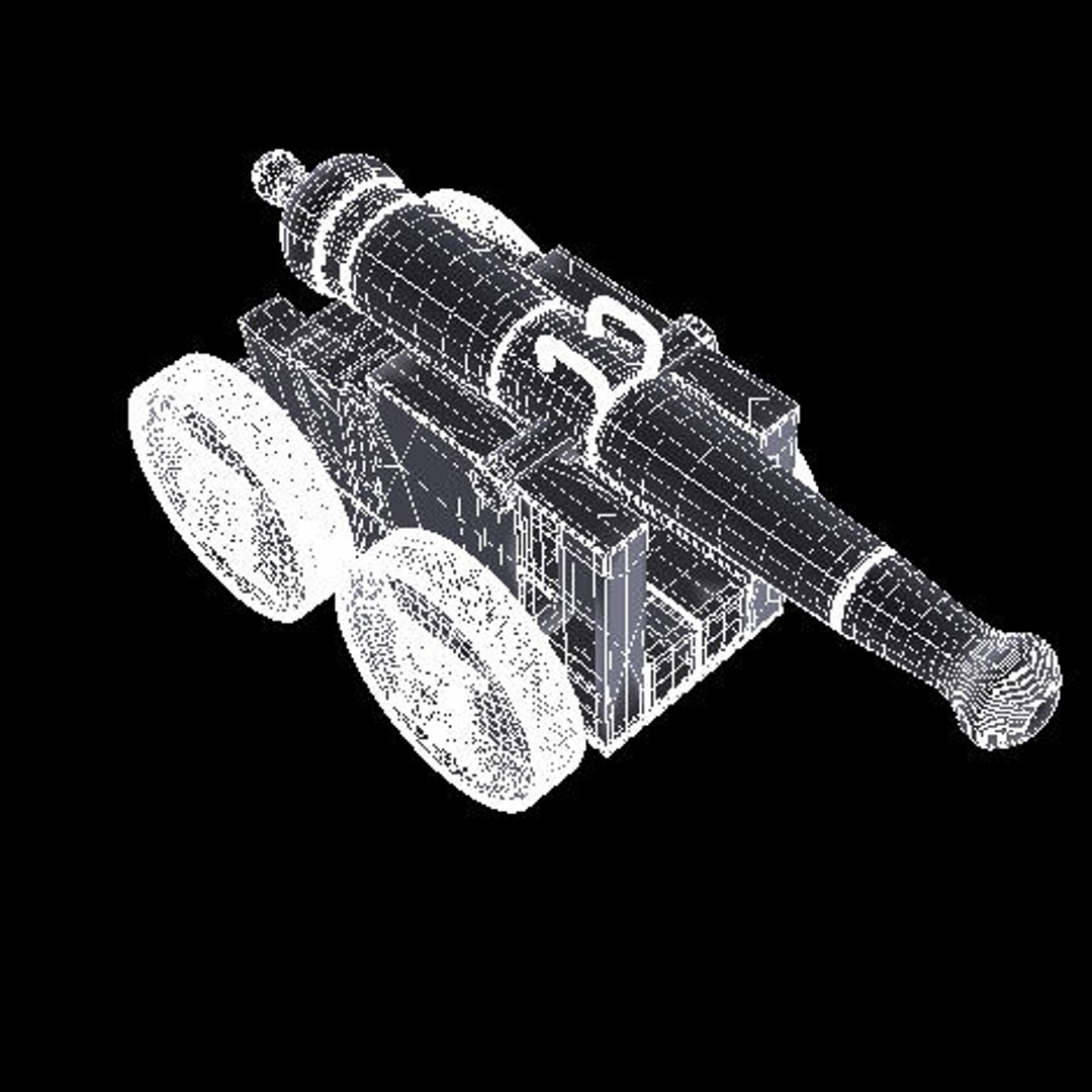 Medieval Catapults Cannon 3d 3ds