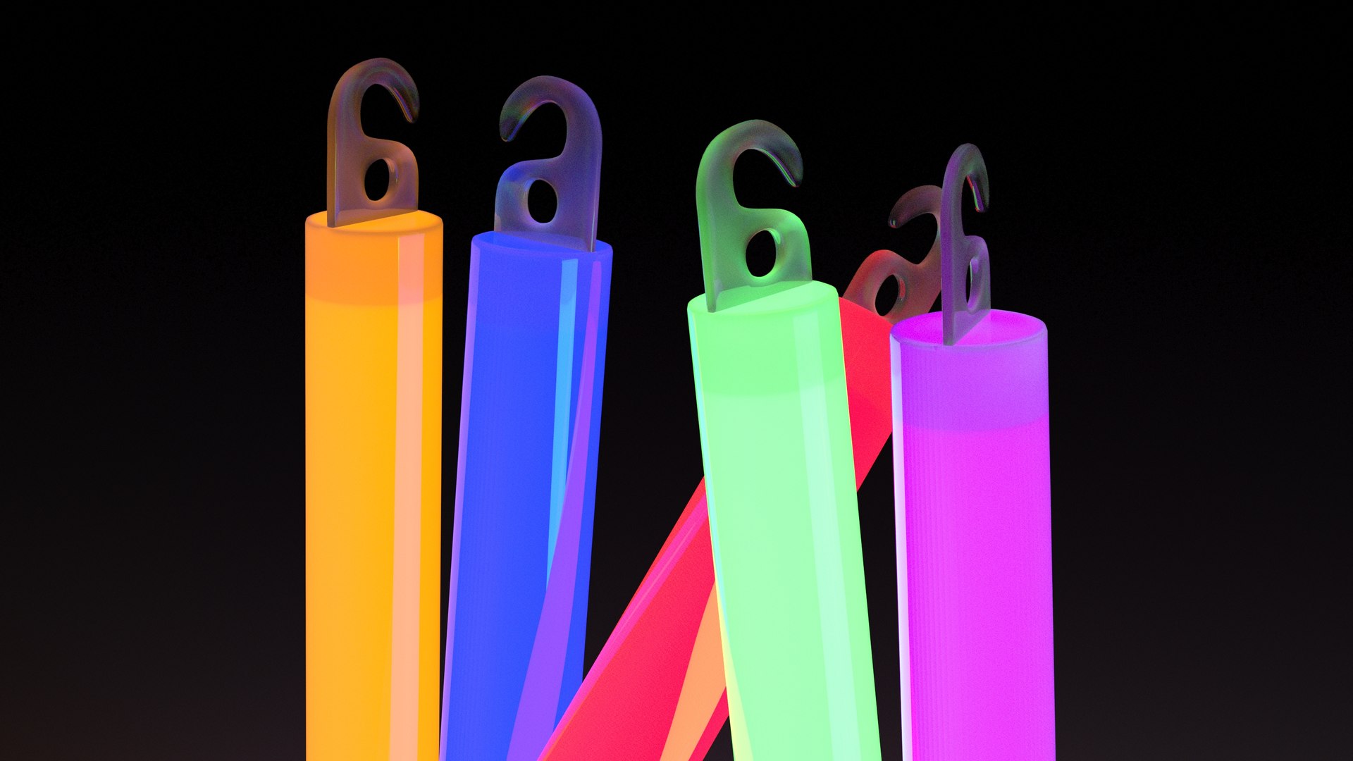 3D Glow Stick - TurboSquid 2148008