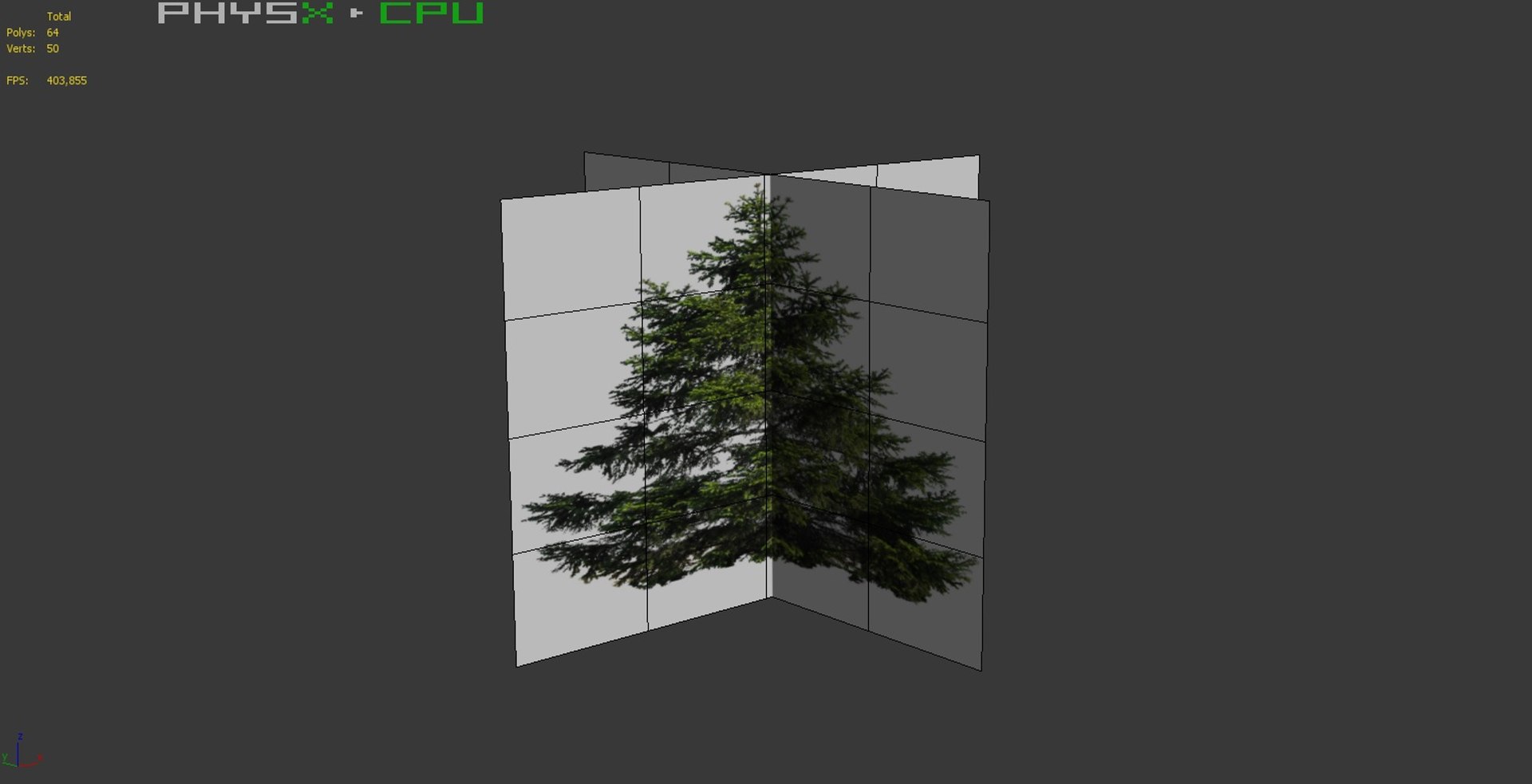 3d Model Of Pine Tree