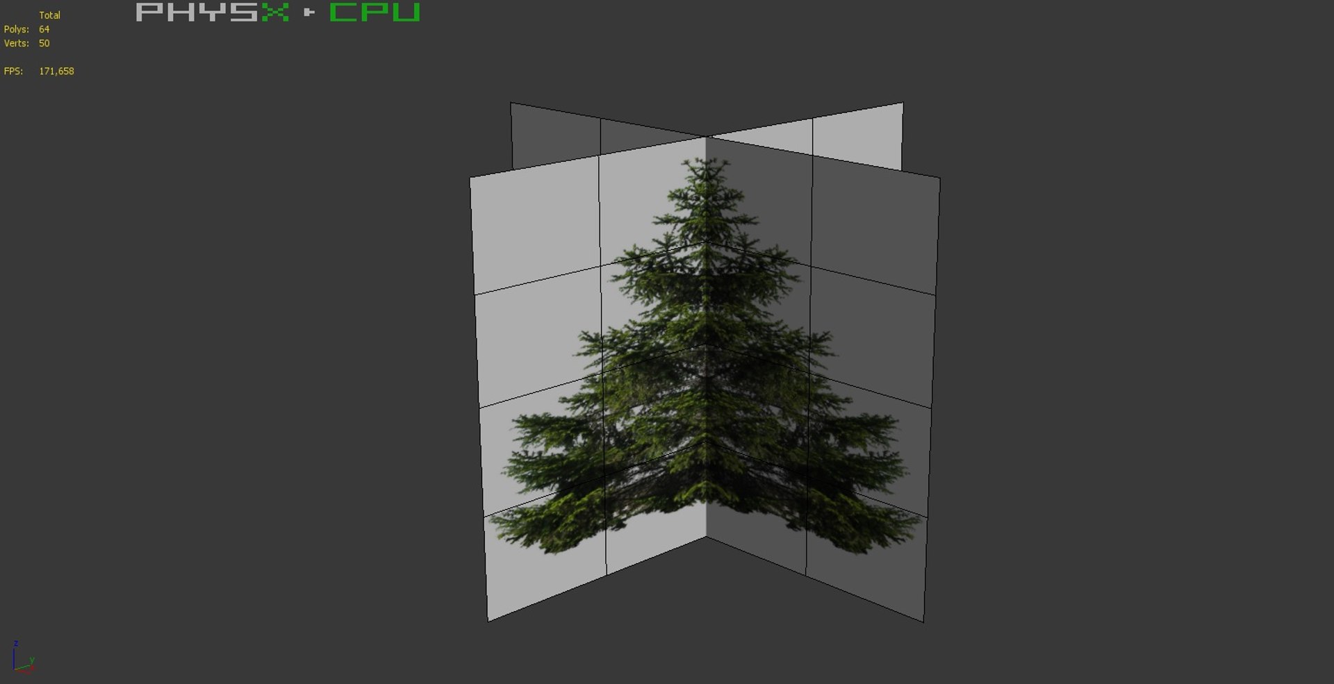 3d Model Of Pine Tree
