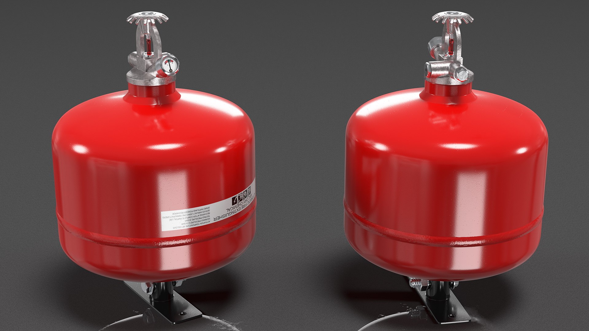 3D Automatic Dry Chemical Extinguisher - TurboSquid 1689202