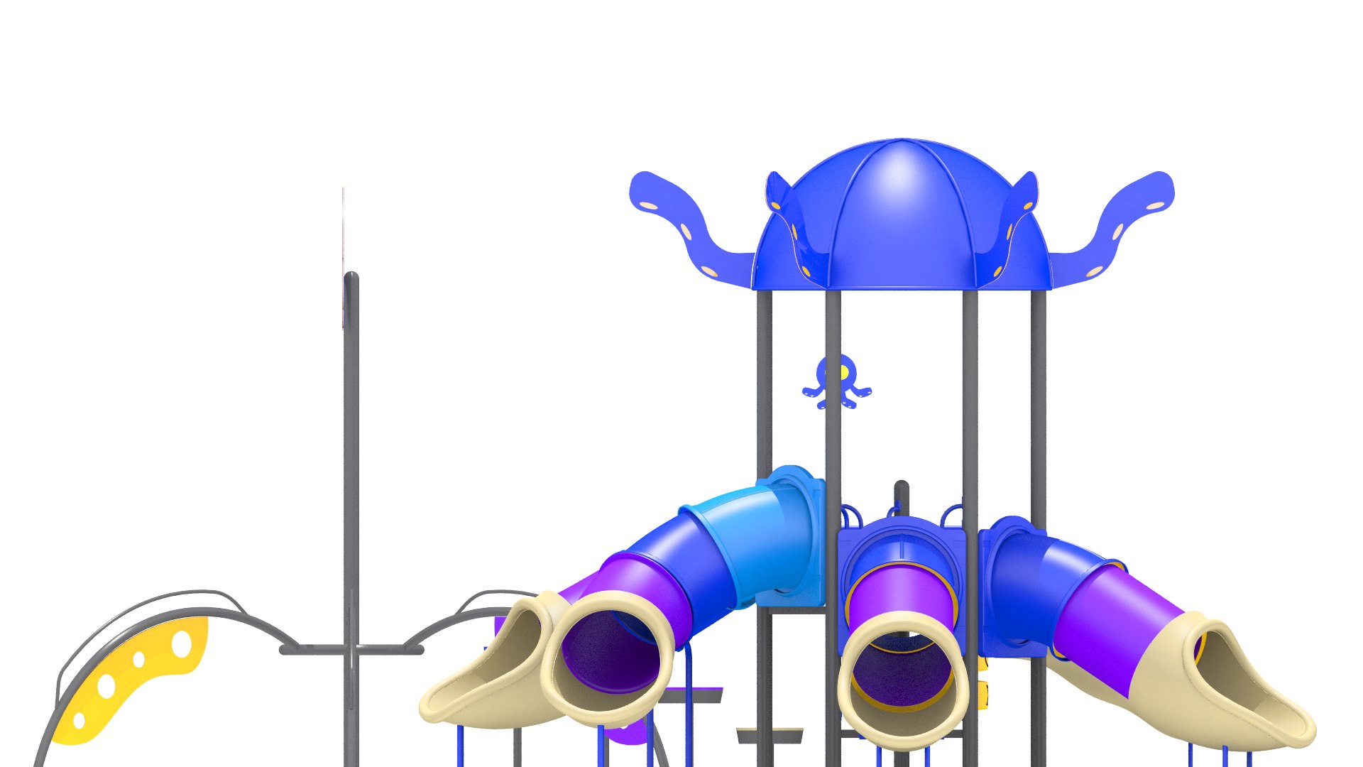 3D Model Octopus Playground - TurboSquid 1778380