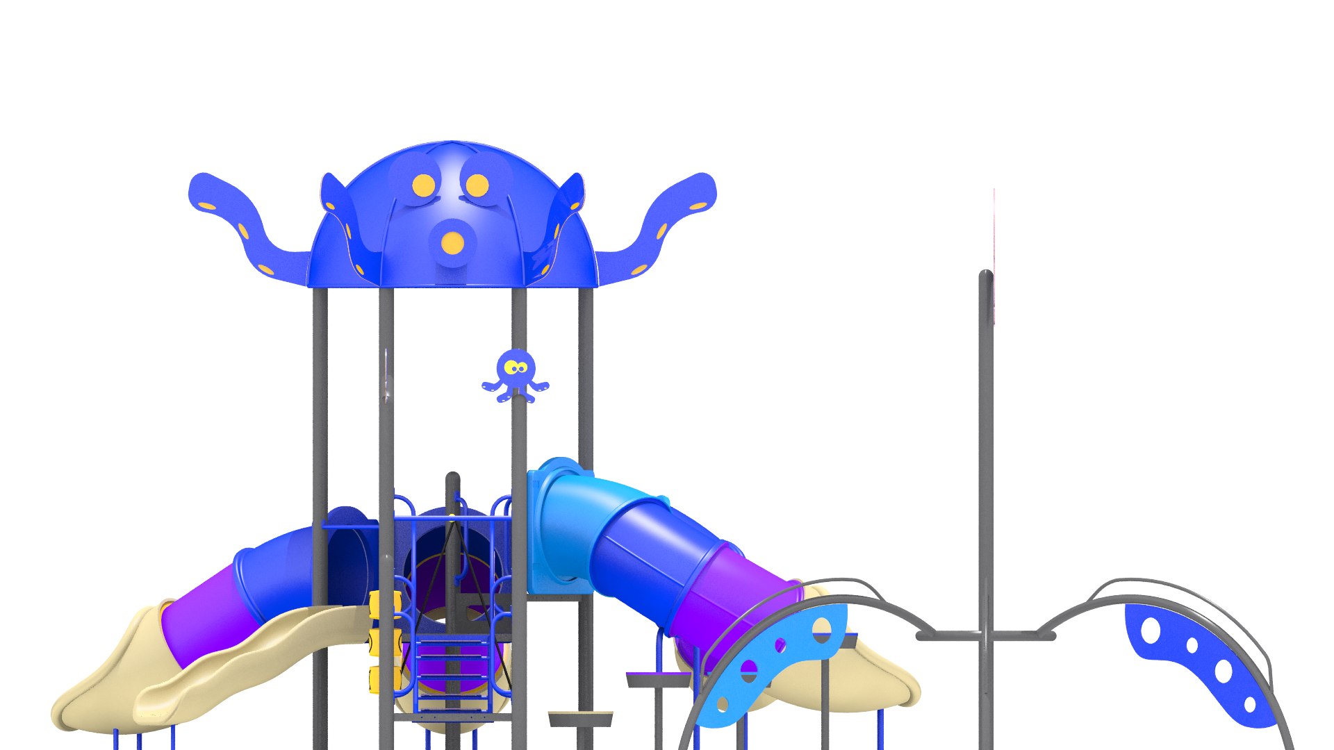 3D Model Octopus Playground - TurboSquid 1778380