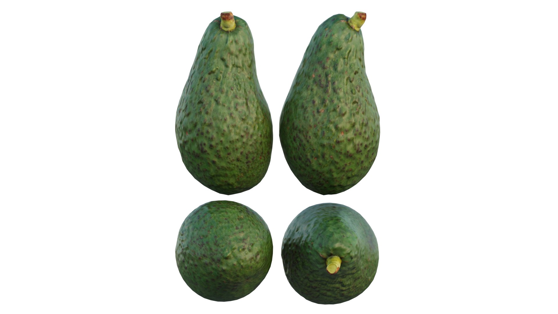 Pinkerton Avocado 3D Model - TurboSquid 1938679