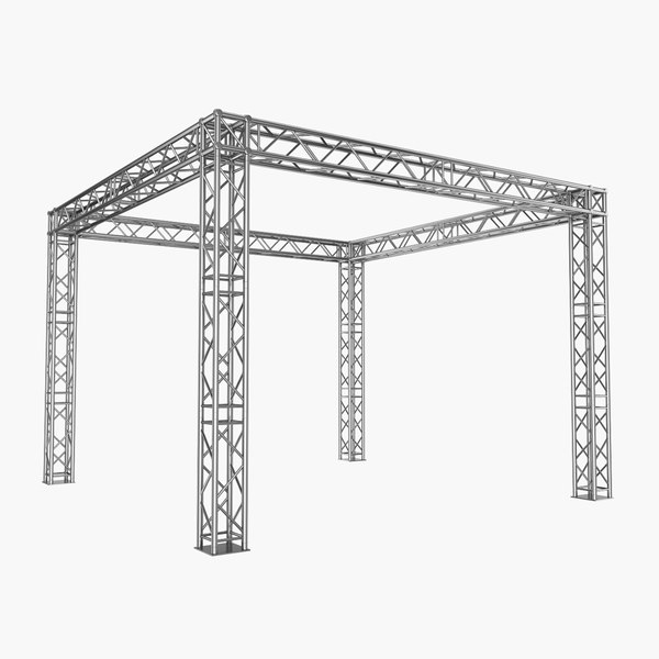 3d truss model
