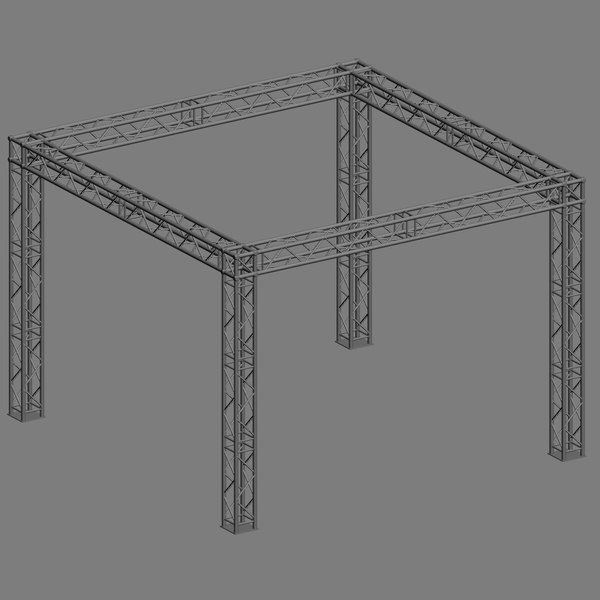 3d truss model