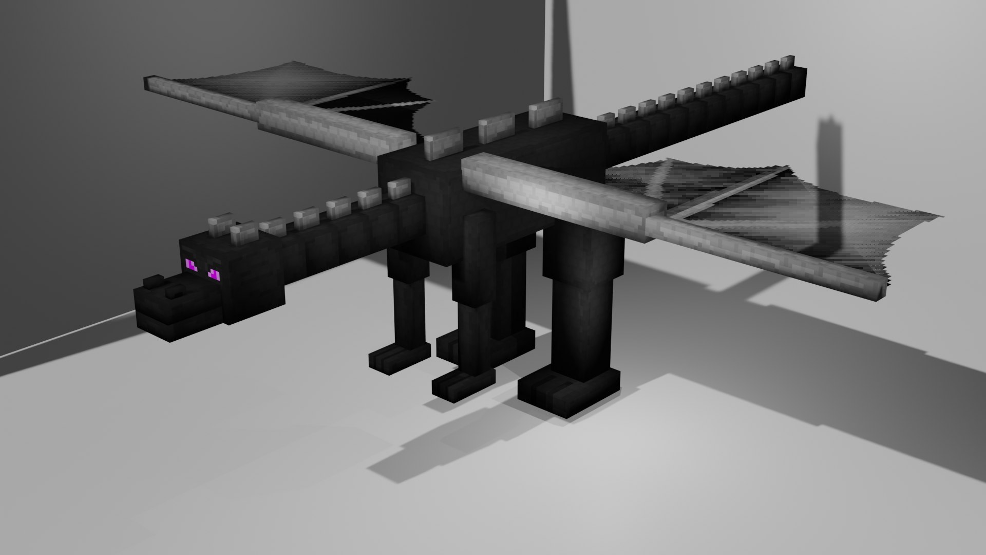 3D Ender Dragon model - TurboSquid 2084293