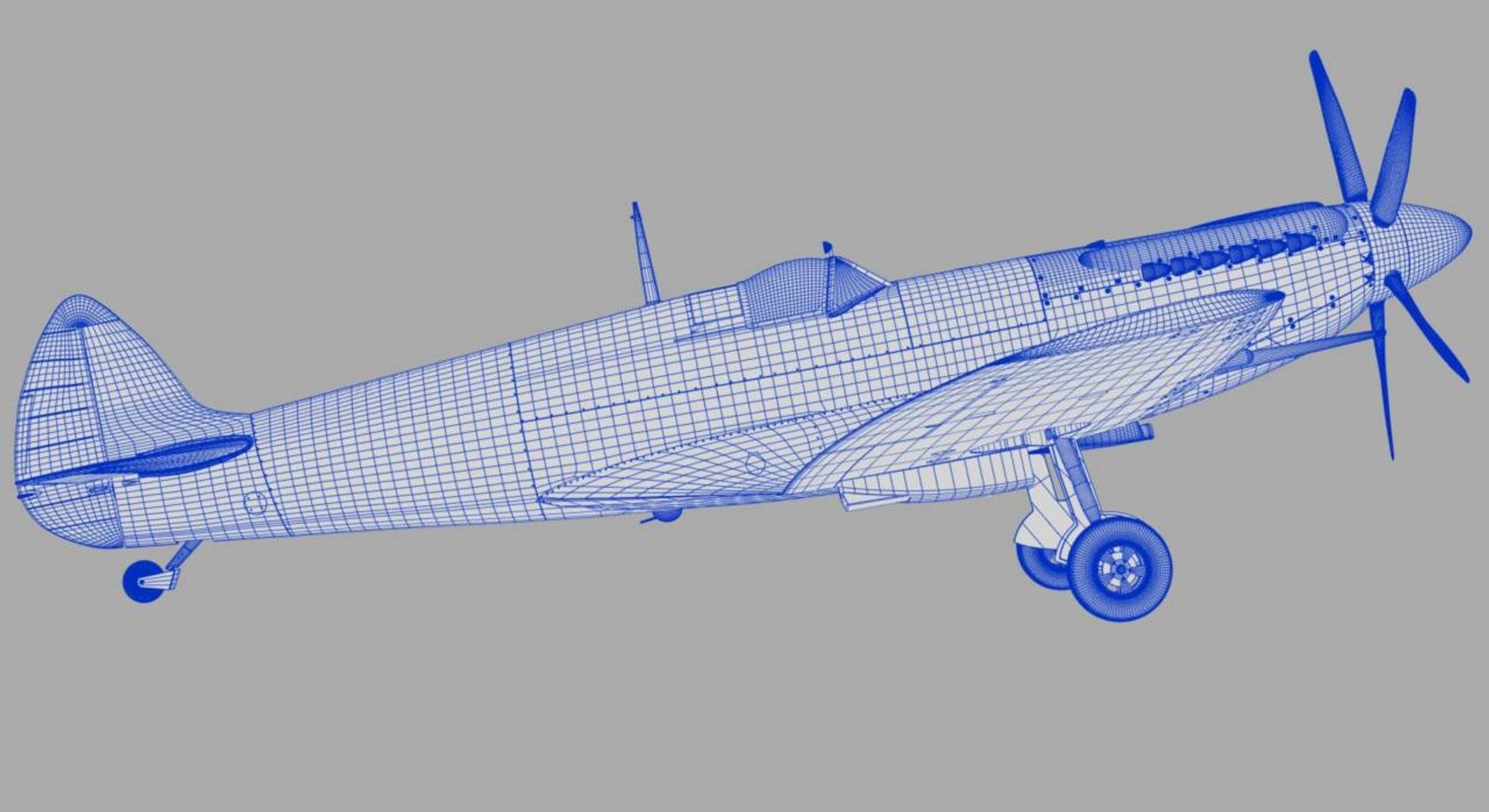 Supermarine Spitfire 3D Model - TurboSquid 1430570