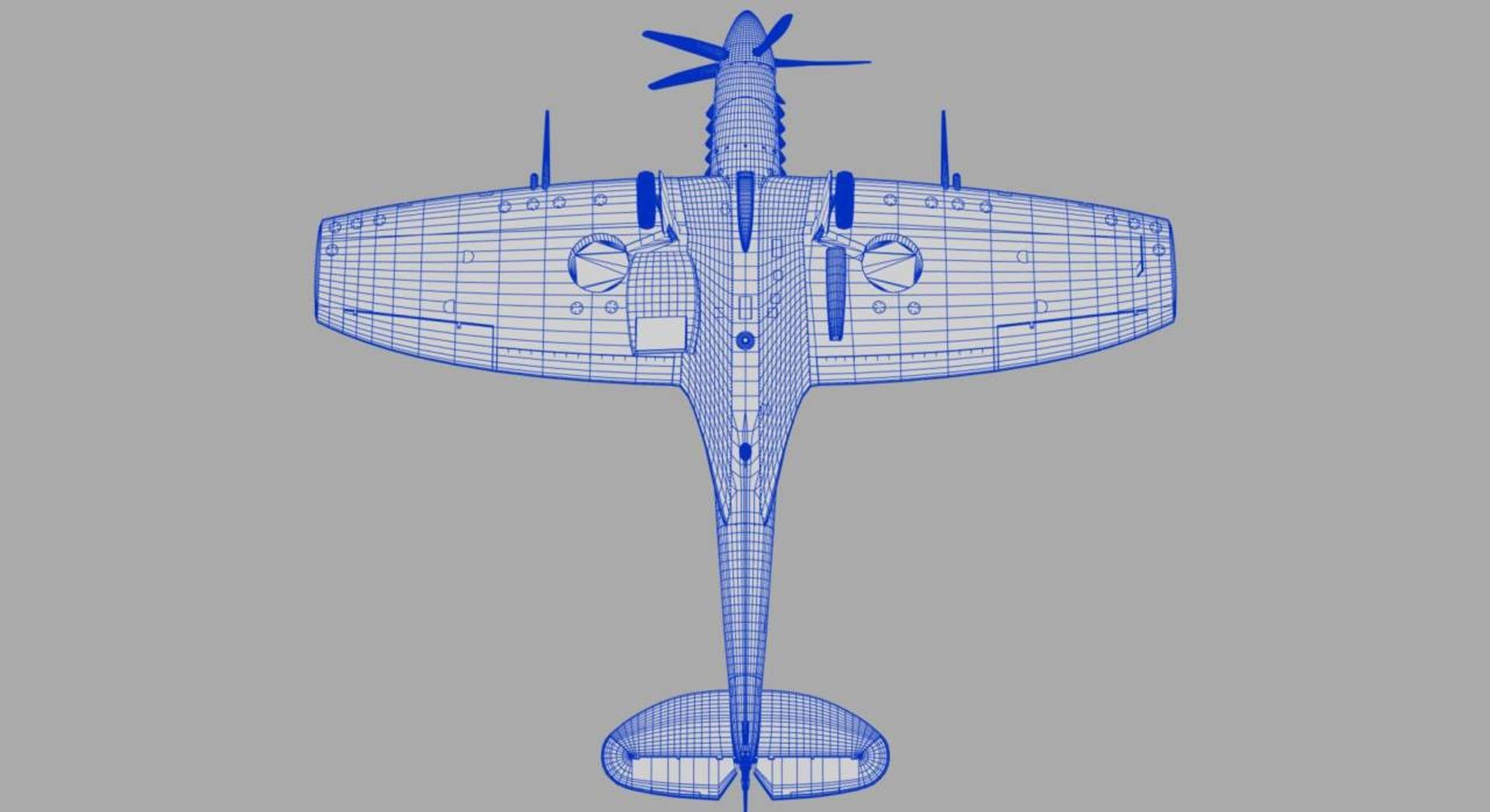 Supermarine Spitfire 3D Model - TurboSquid 1430570