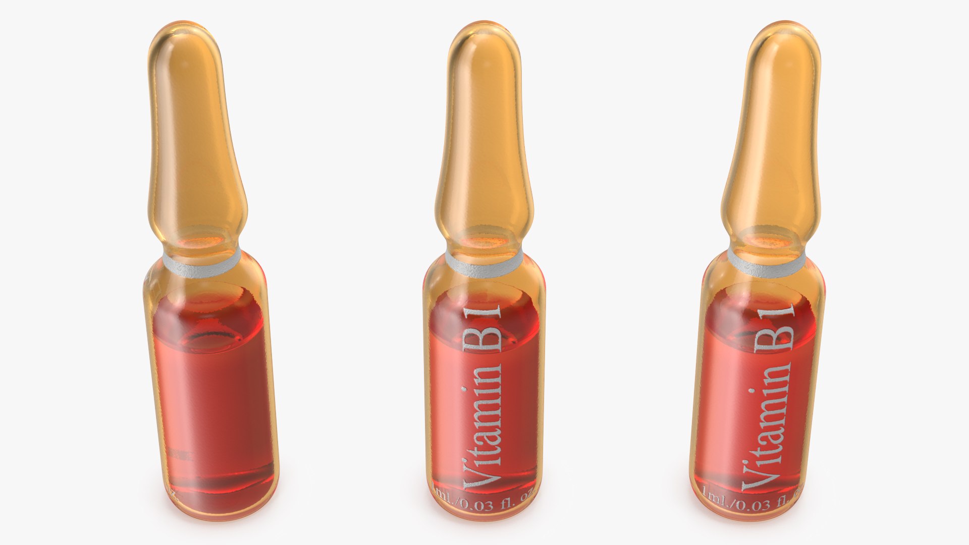 3D Thiamine B1 Injection 1ml - TurboSquid 1693735