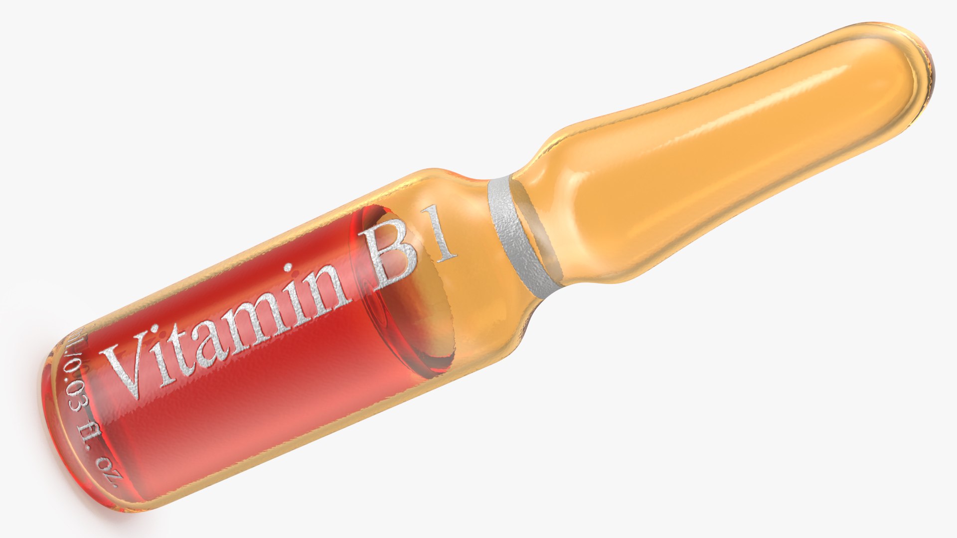 3D Thiamine B1 Injection 1ml - TurboSquid 1693735