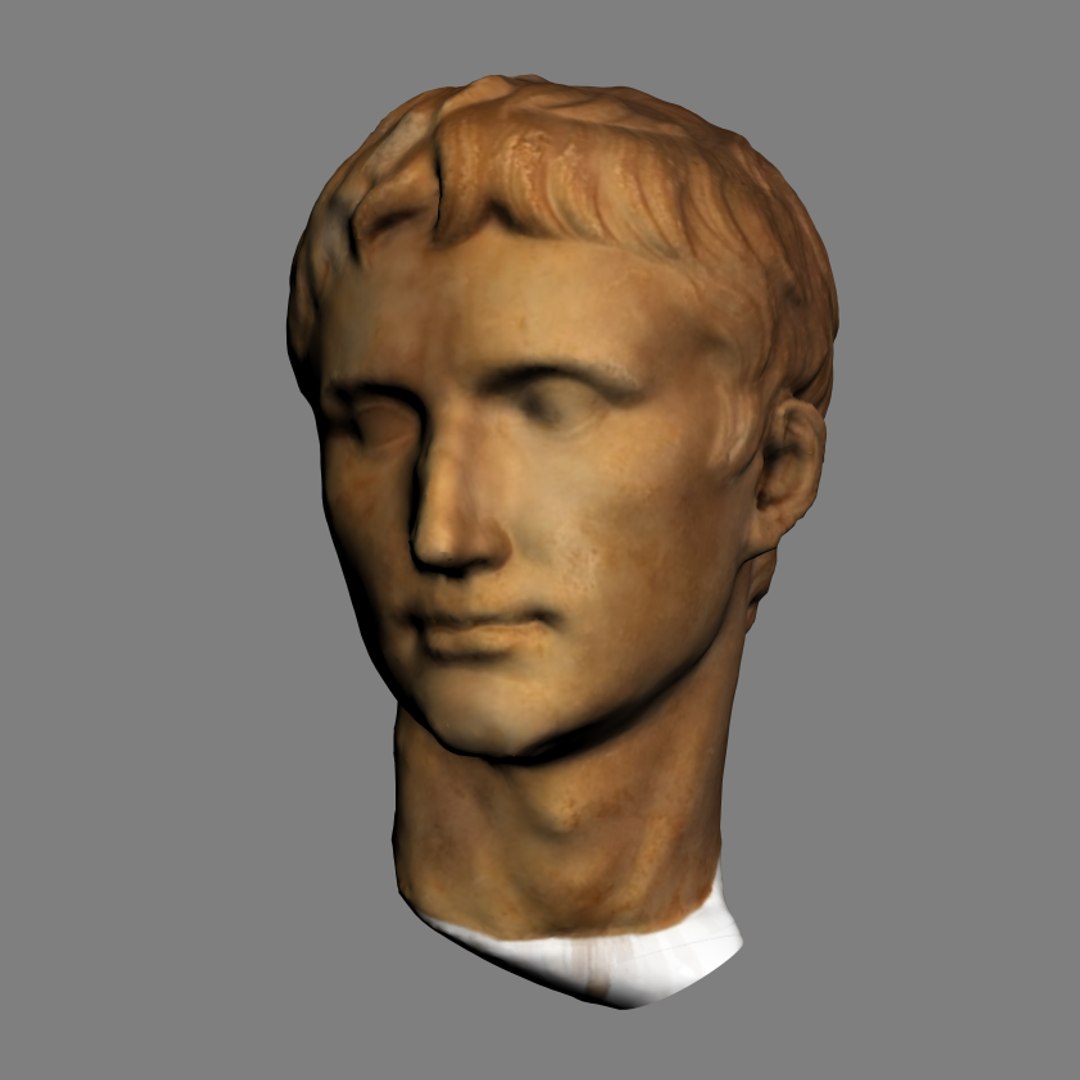 Free Head Augustus 3D Model - TurboSquid 1327693