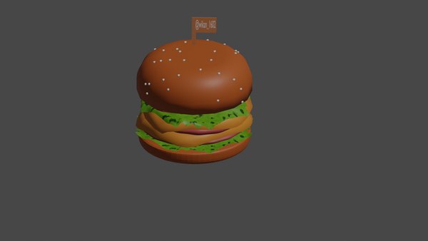 Free 3D Burger Models | TurboSquid