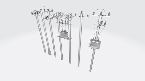 Free 3D tiang listrik model - TurboSquid 1587957