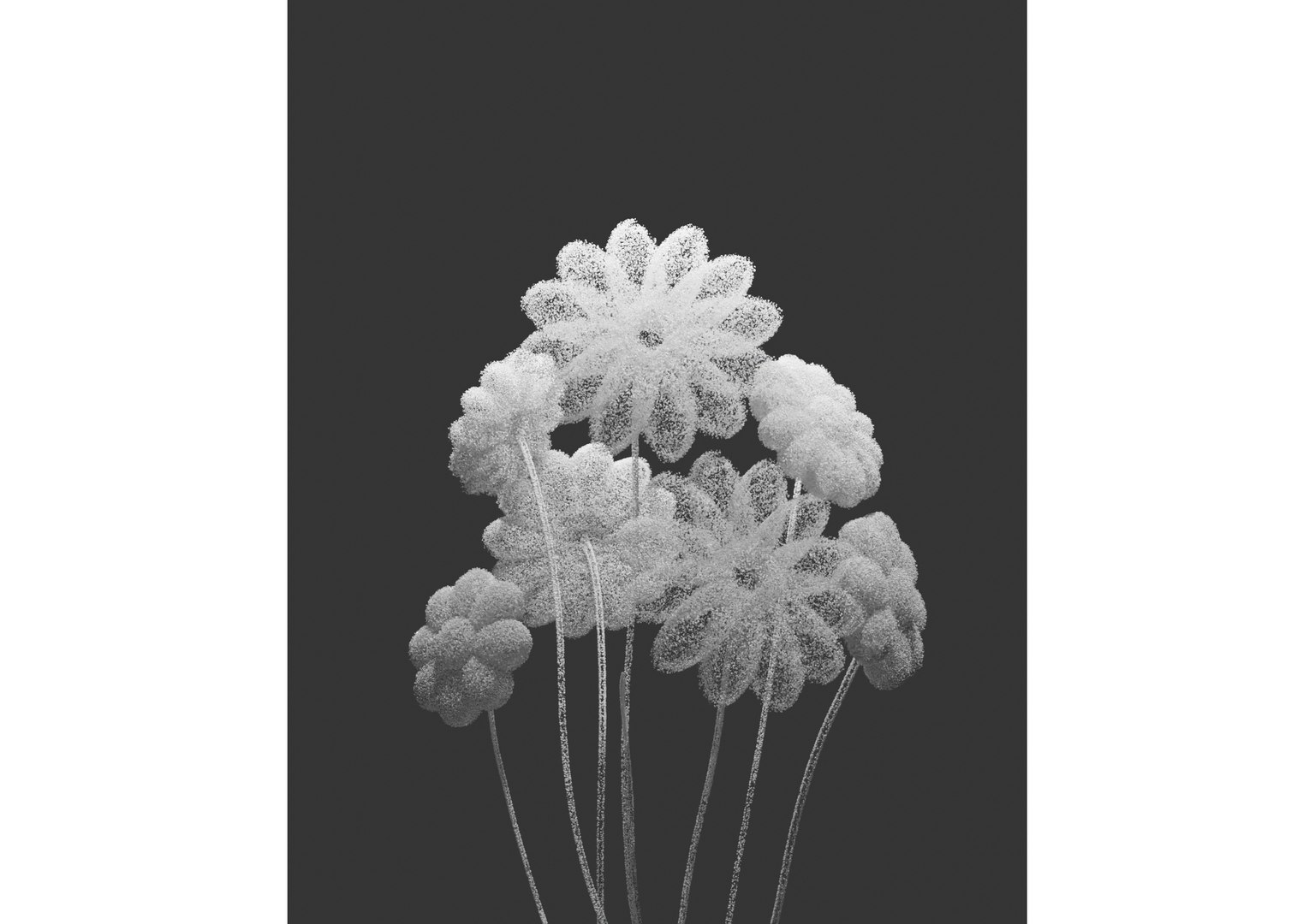 3D Particles Flower - TurboSquid 2072762