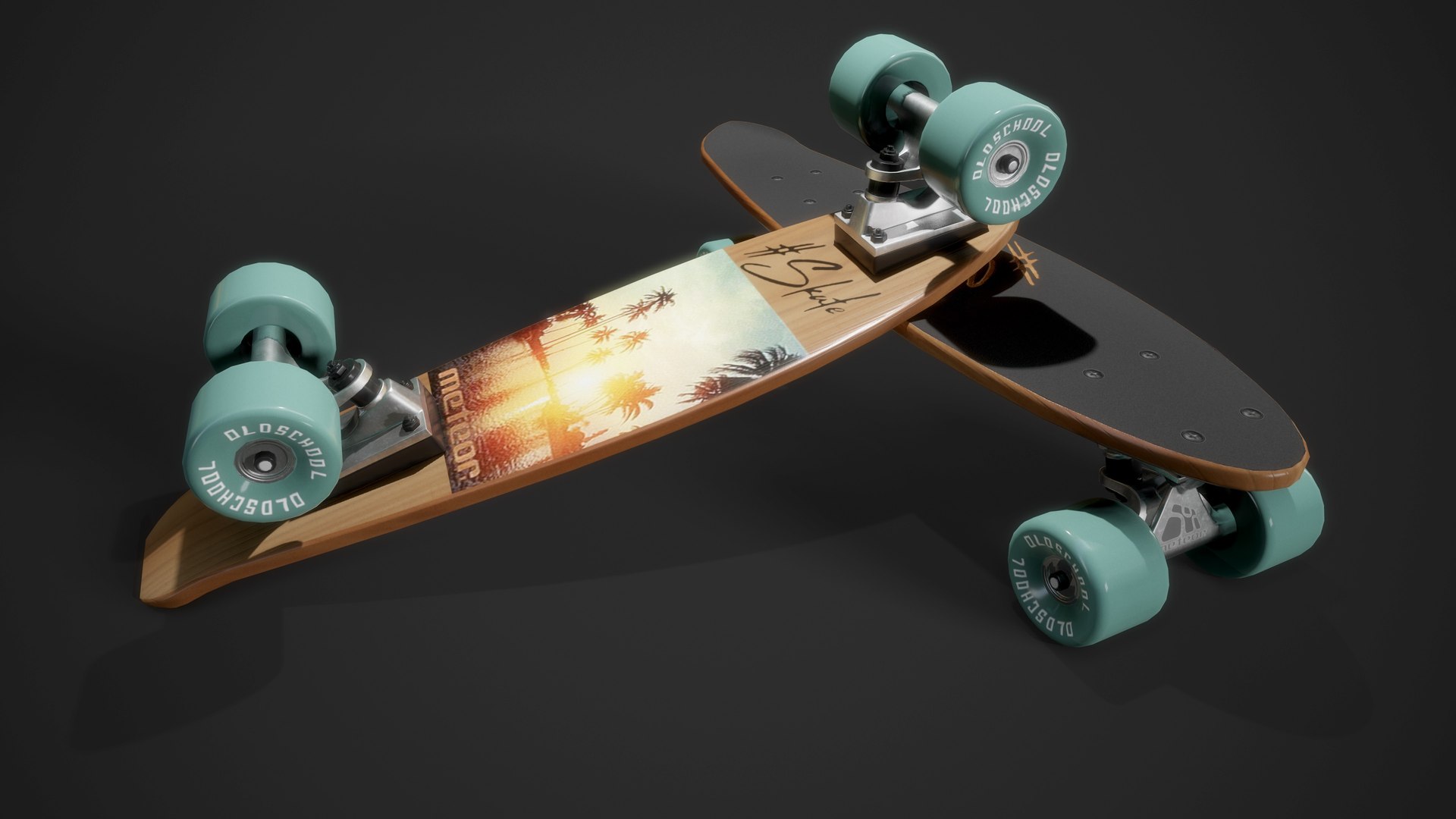 Free Skateboard Model - TurboSquid 1740969