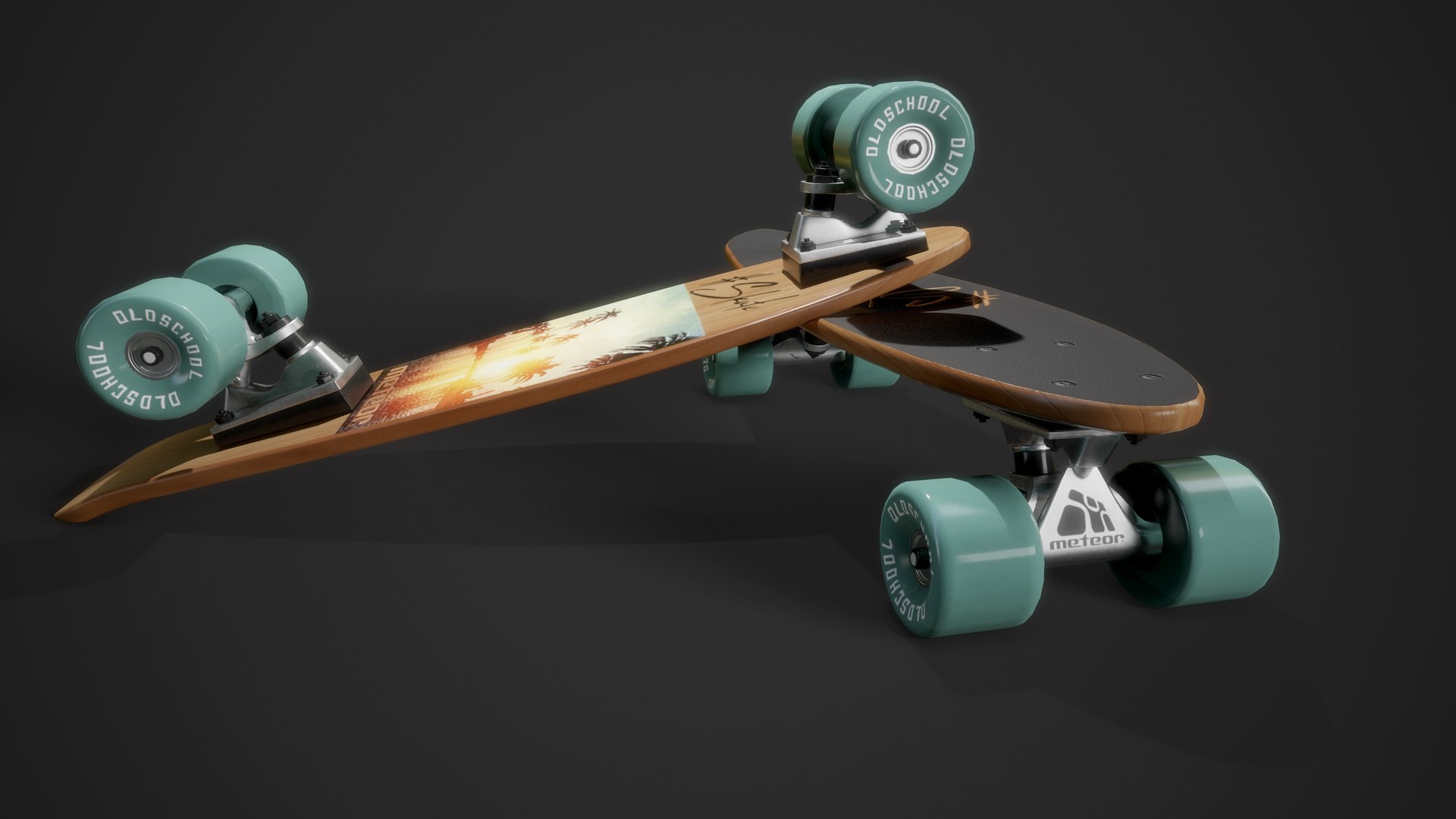 Free Skateboard Model - TurboSquid 1740969