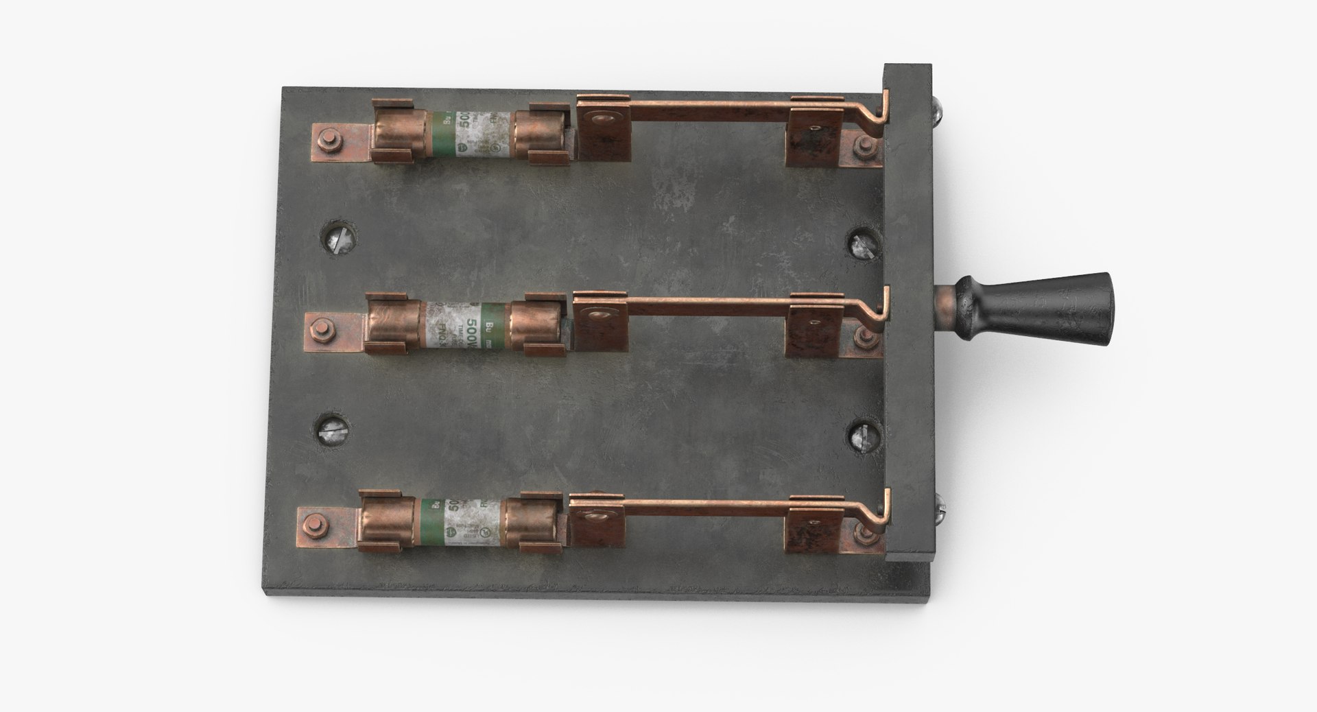 Machines panels switch large 3D model - TurboSquid 1173829