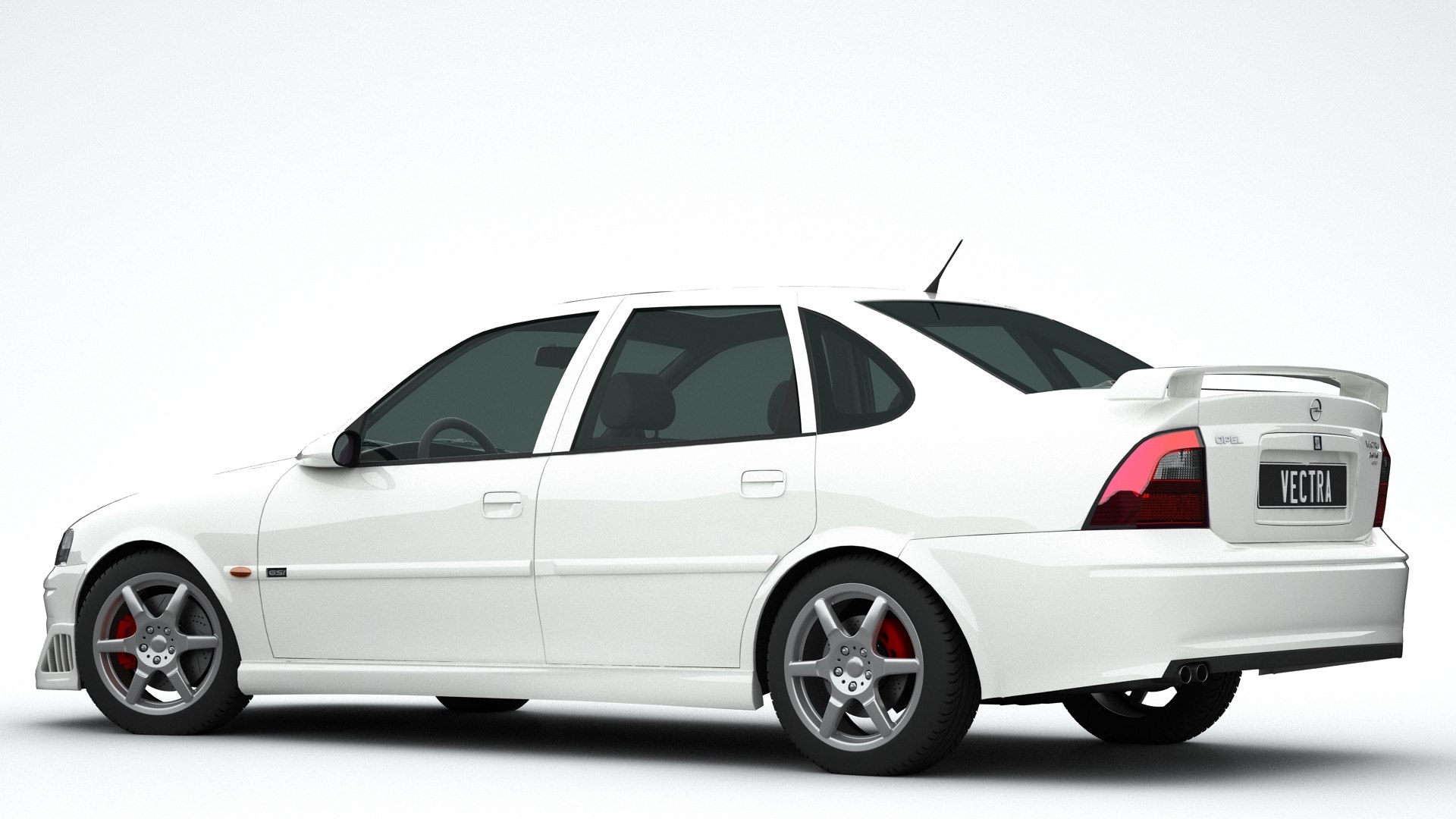 Opel Vectra B GSI 3D model - TurboSquid 2155294