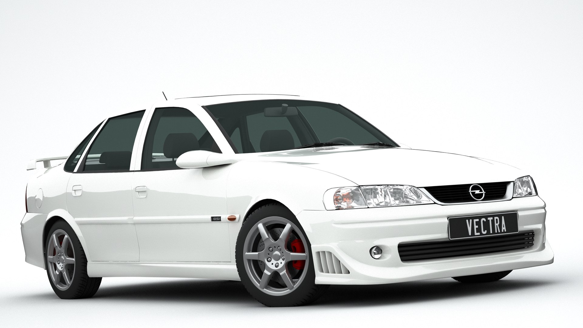 Opel Vectra B GSI 3D model - TurboSquid 2155294