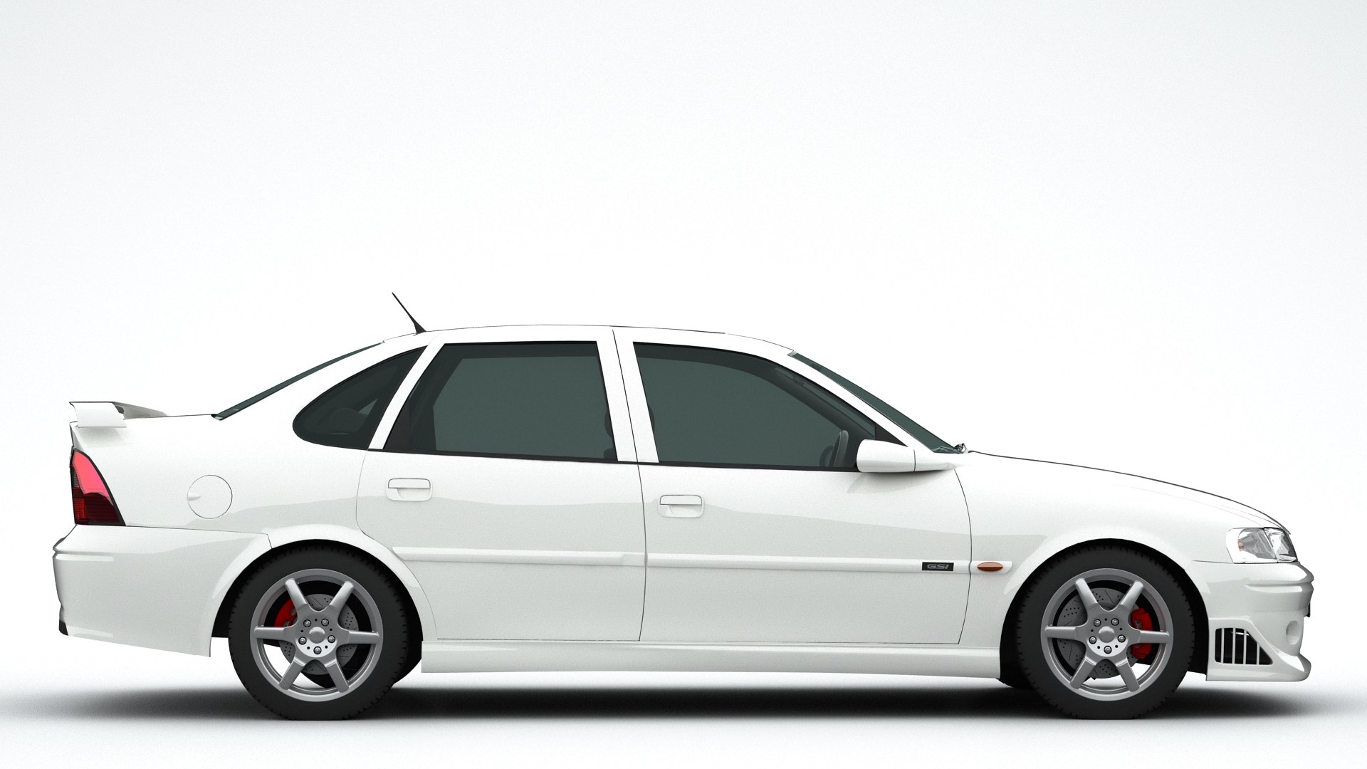 Opel Vectra B GSI 3D Model - TurboSquid 2155294