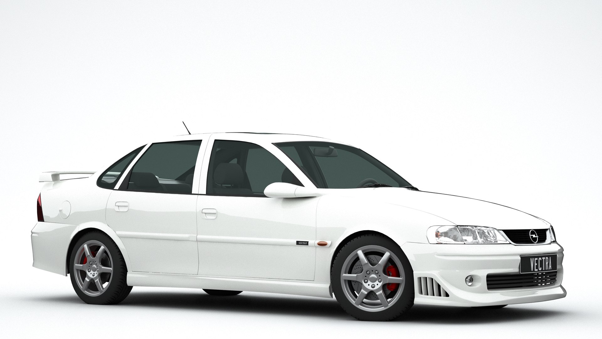 Opel Vectra B GSI 3D Model - TurboSquid 2155294
