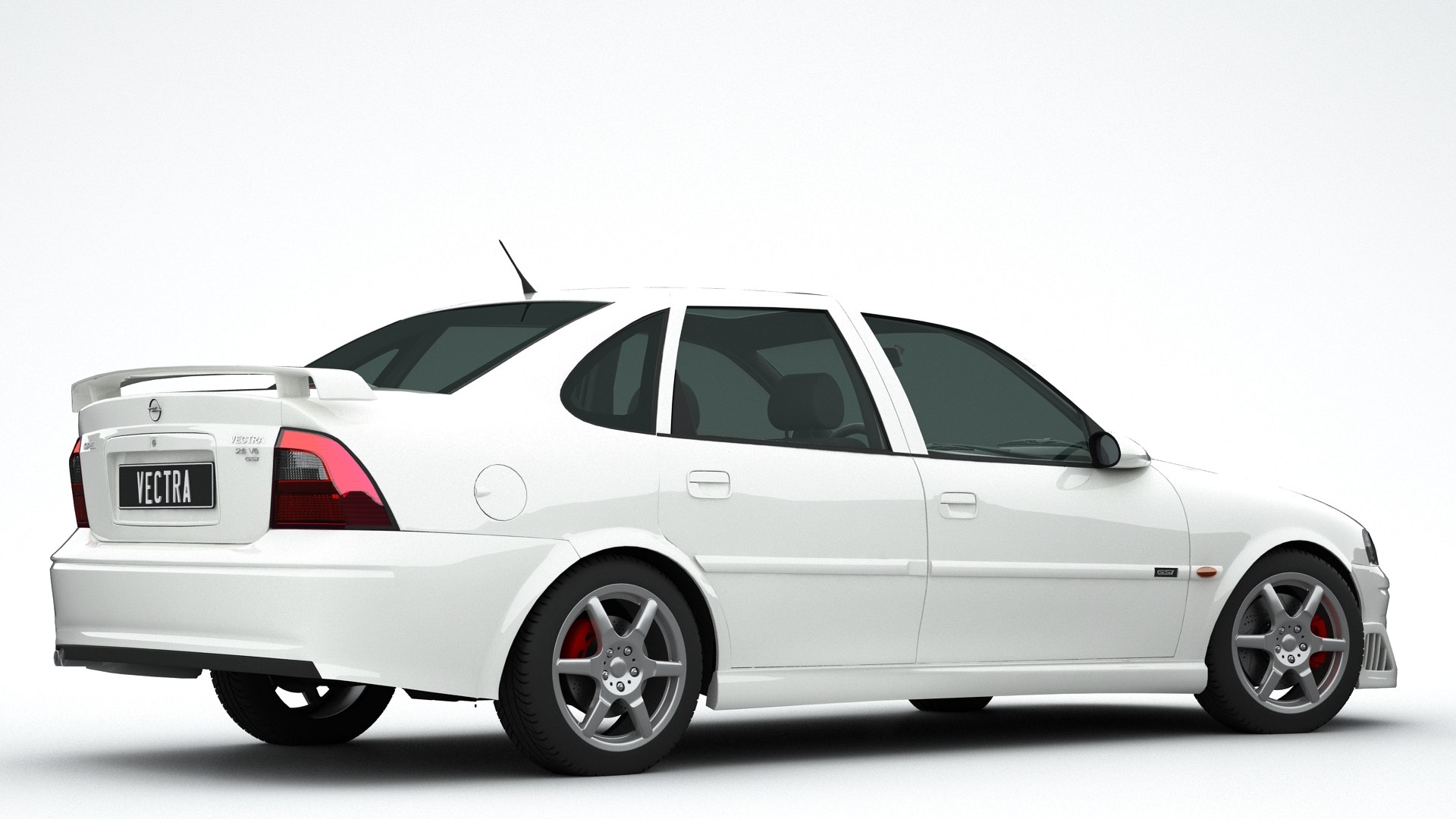 Opel Vectra B GSI 3D Model - TurboSquid 2155294