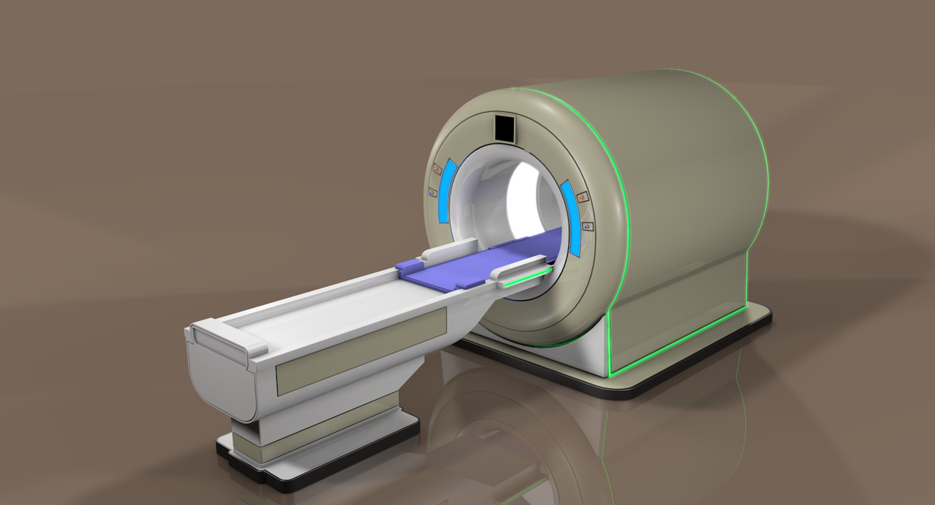 Ct Scanner 3D Model - TurboSquid 1689171