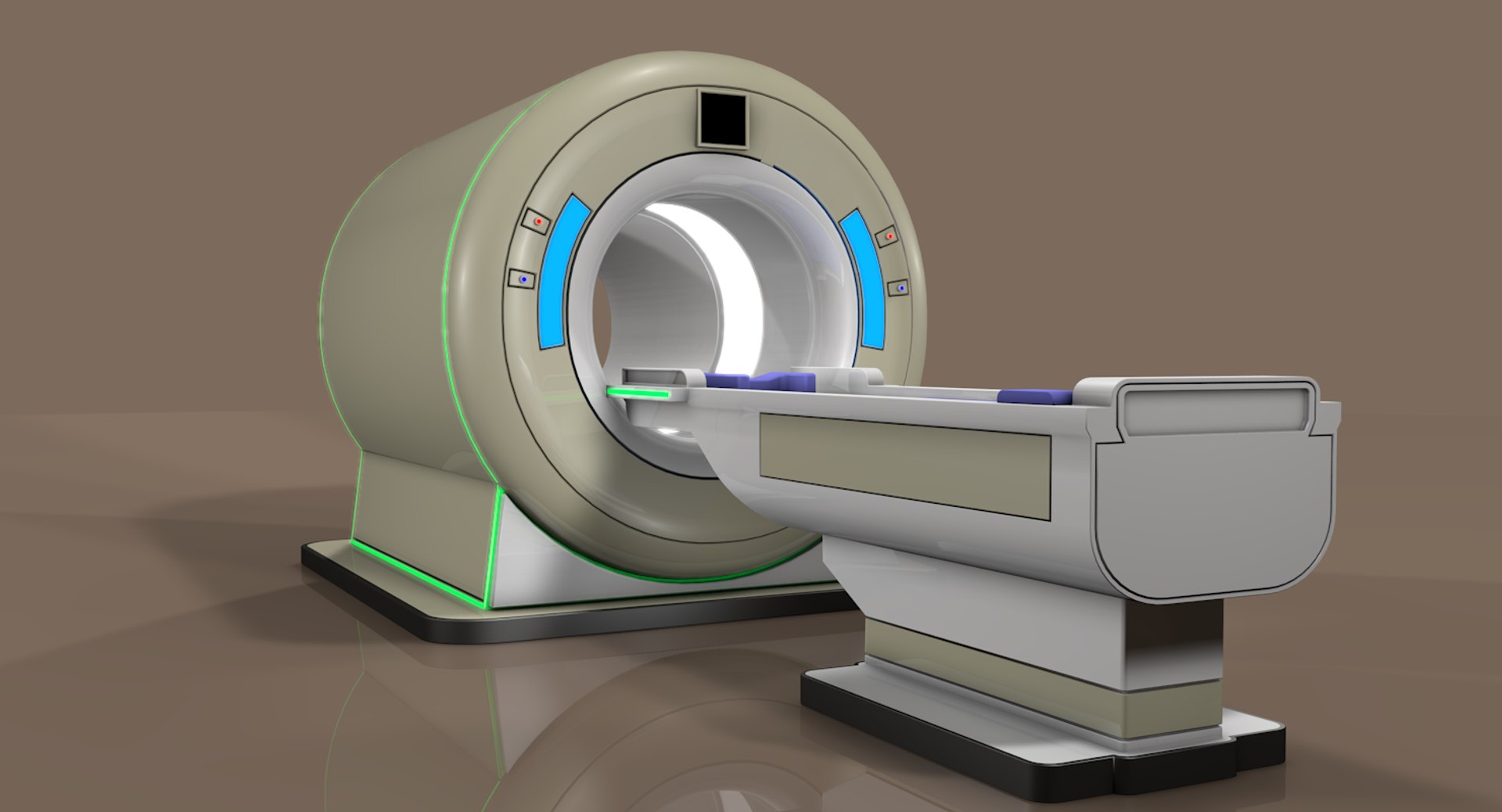 Ct Scanner 3D Model - TurboSquid 1689171