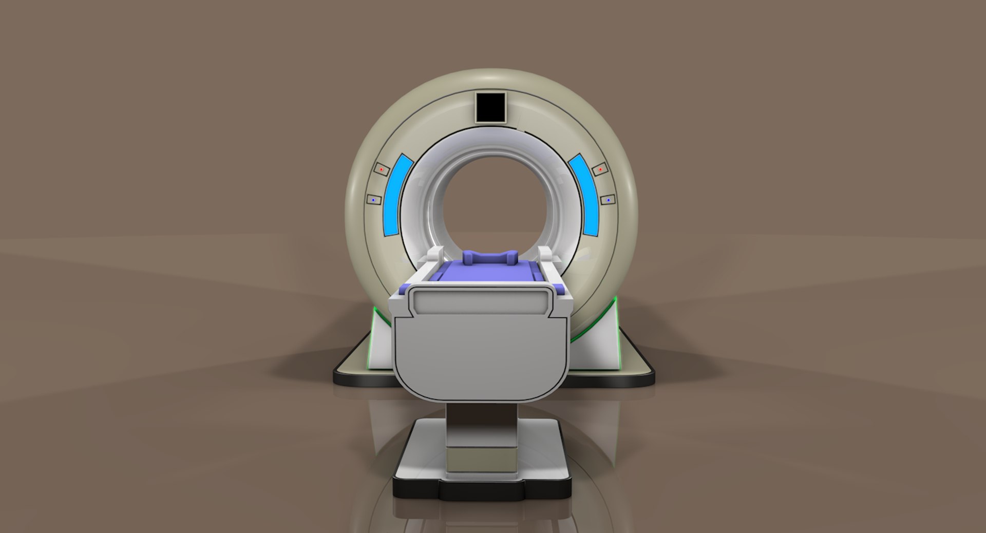 Ct Scanner 3D Model - TurboSquid 1689171