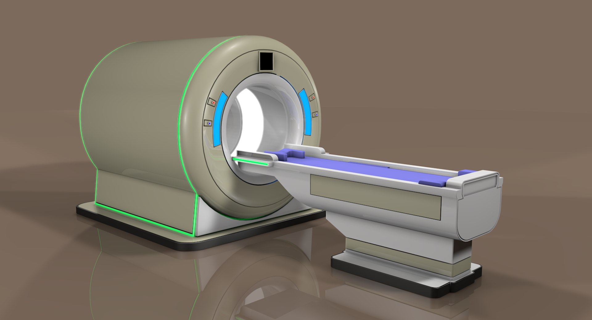 Ct Scanner 3D Model - TurboSquid 1689171