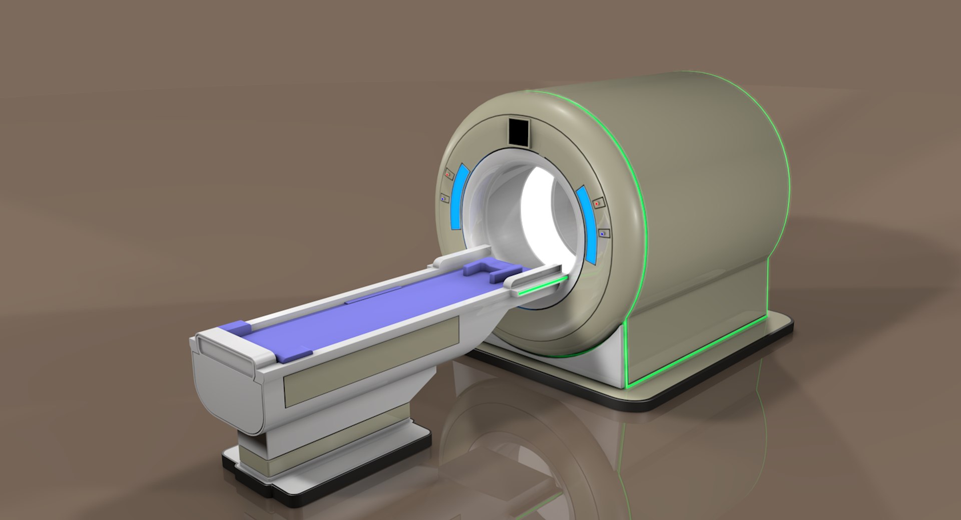 Ct Scanner 3D Model - TurboSquid 1689171